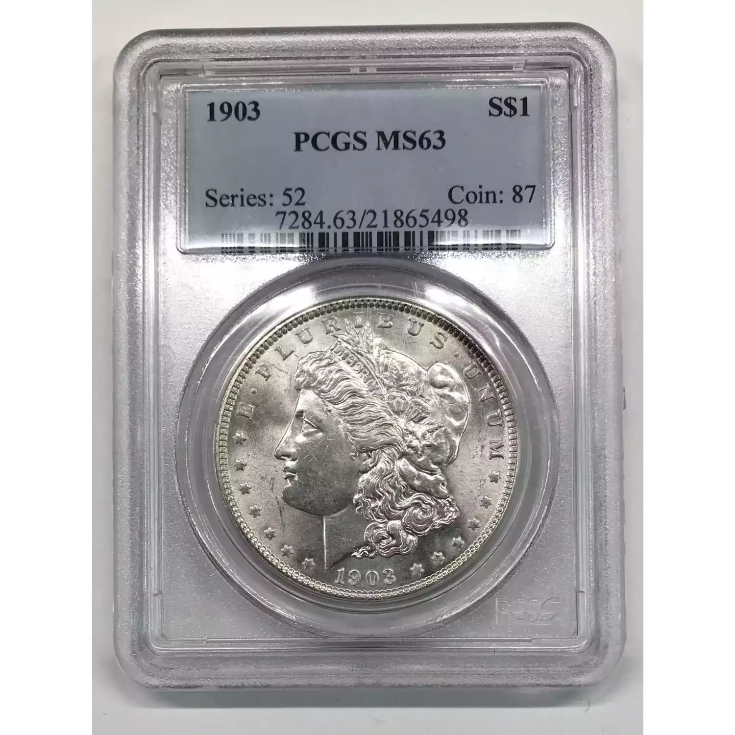 1903 Morgan Silver Dollar PCGS MS-63 - Old Pueblo Coin