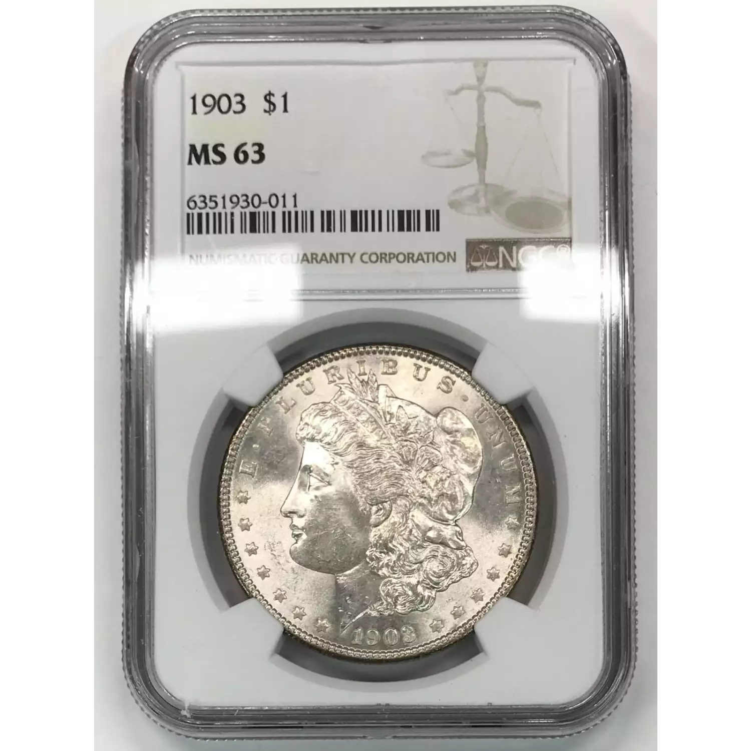 1903 Morgan Silver Dollar NGC MS-63 - Old Pueblo Coin