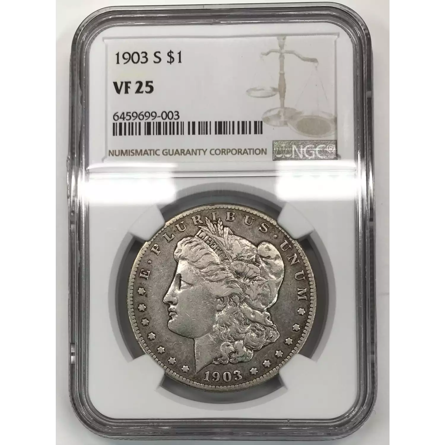1903-S Morgan Silver Dollar NGC VF-25 - Old Pueblo Coin