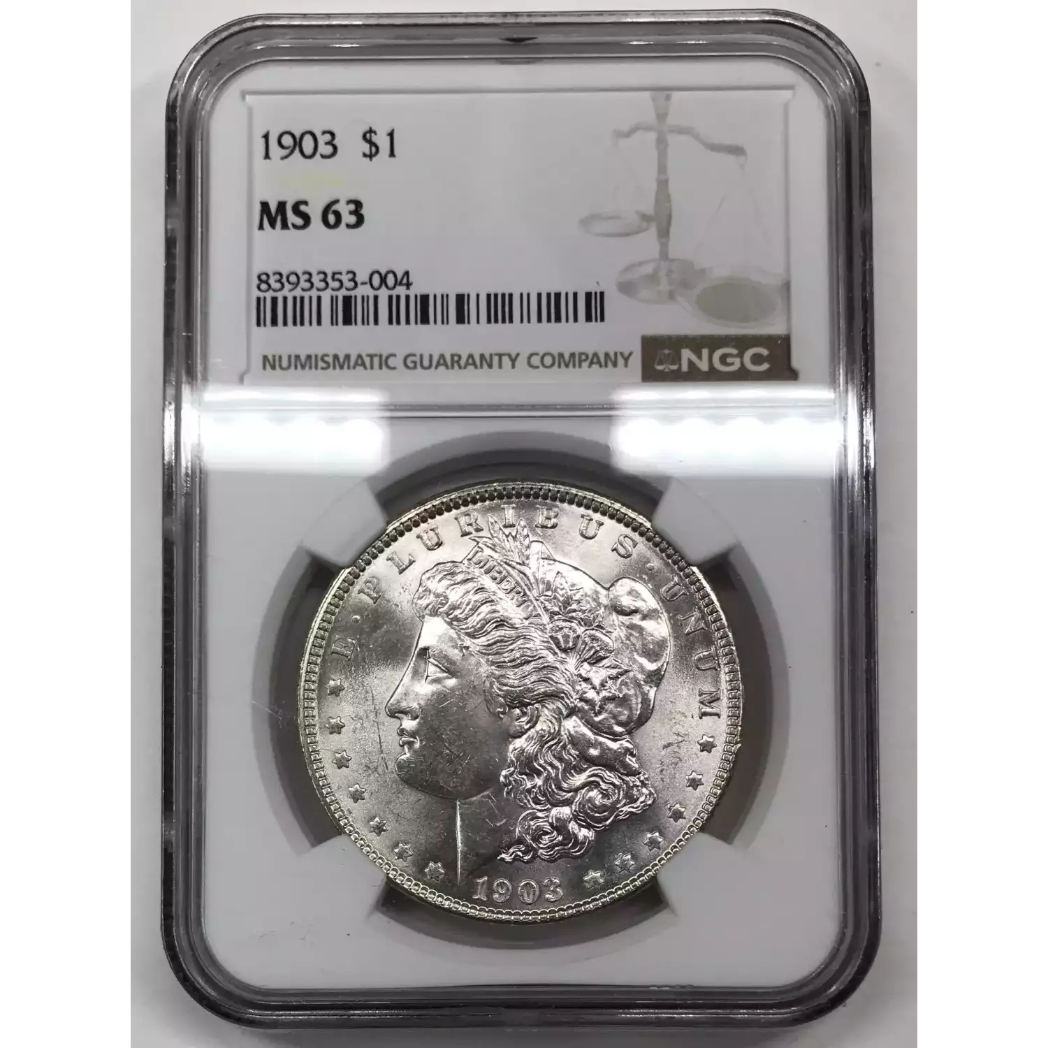 1903 Morgan Silver Dollar NGC MS-63 - Old Pueblo Coin