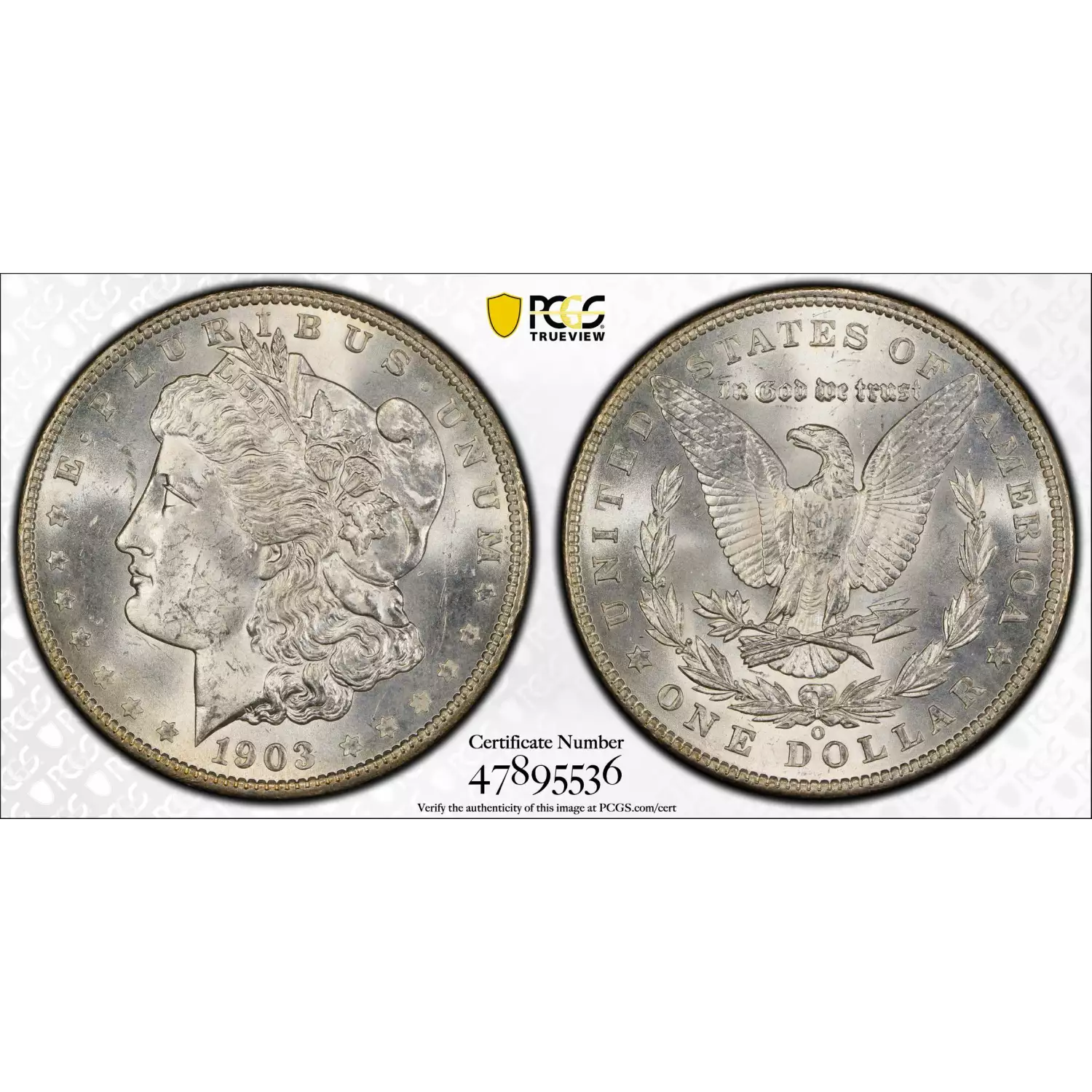 1903-O Morgan Silver Dollar PCGS MS-63 - Old Pueblo Coin