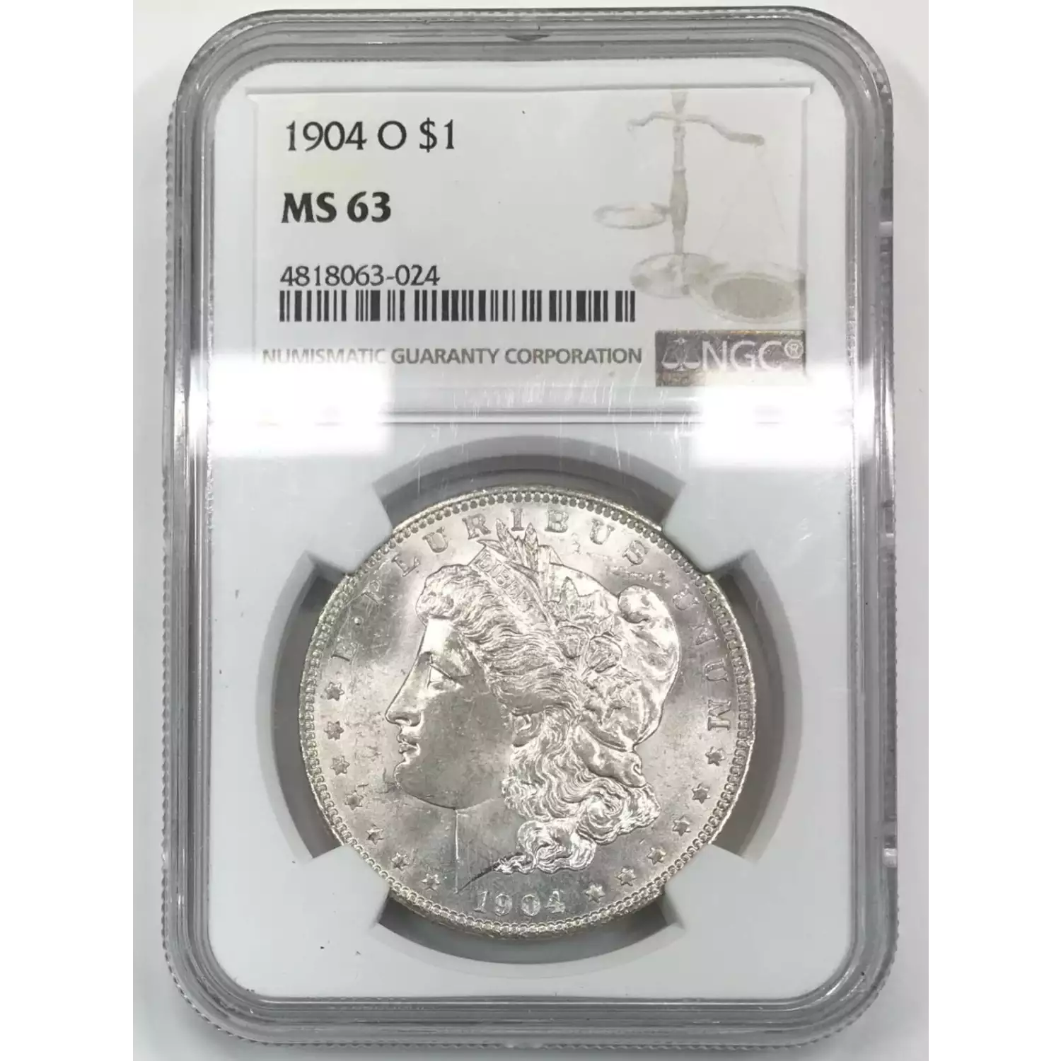 1904-O NGC MS-63 Morgan Silver Dollar - Old Pueblo Coin