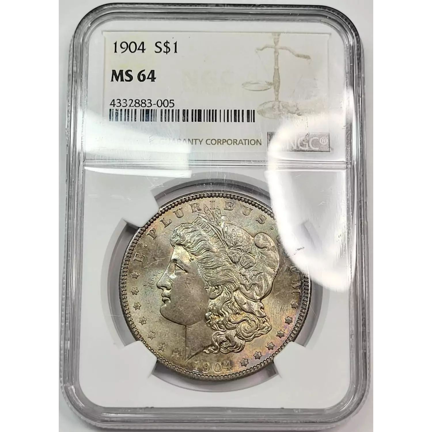 1904 Morgan Silver Dollar NGC MS-64 - Old Pueblo Coin