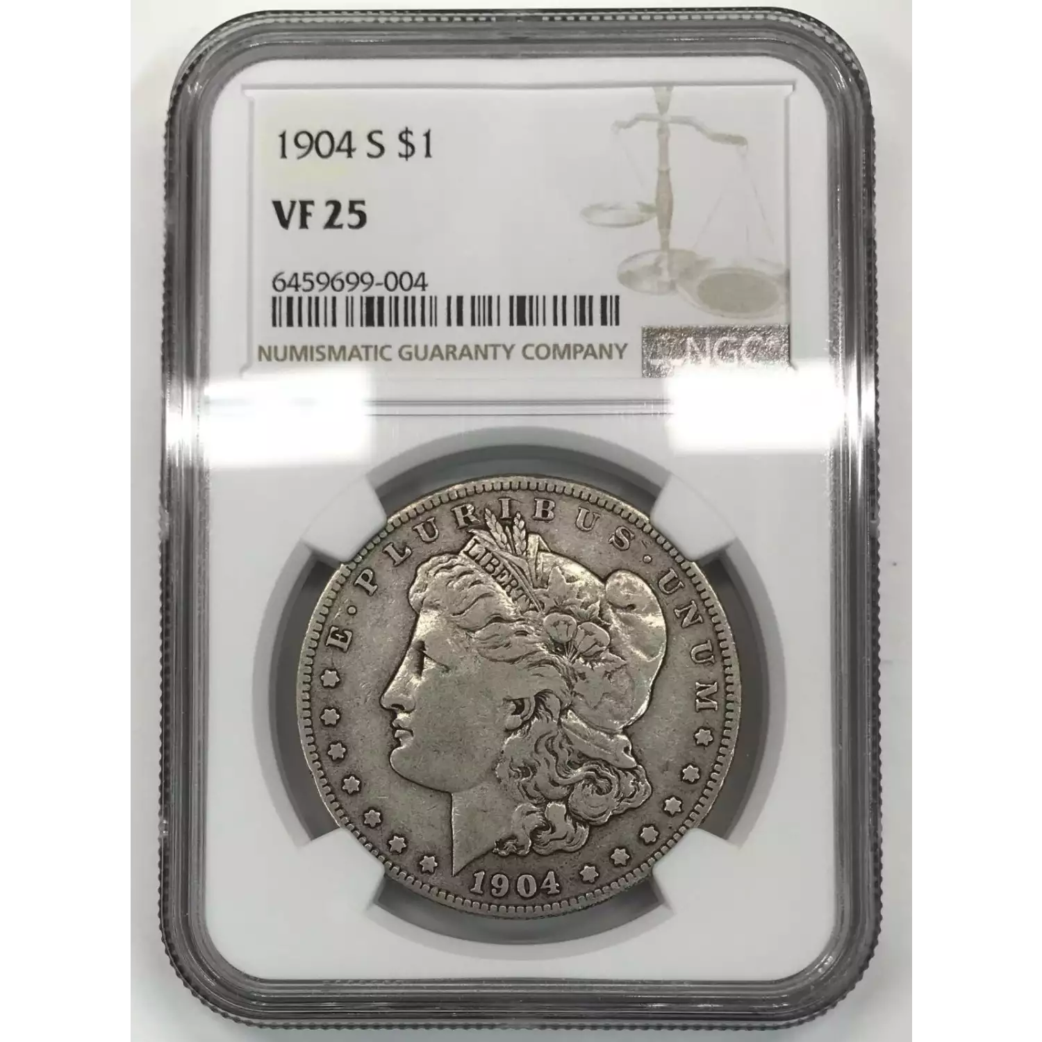 1904-S Morgan Silver Dollar NGC VF-25 - Old Pueblo Coin