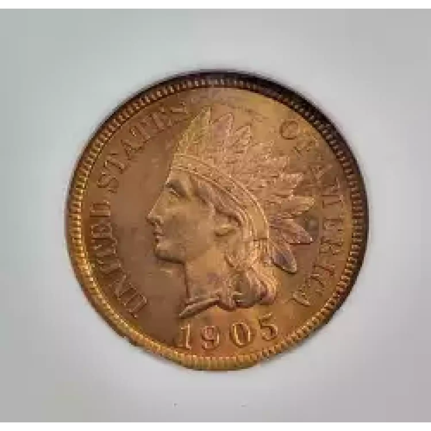 1905 Indian Head Cent NGC MS-64 RB - Old Pueblo Coin