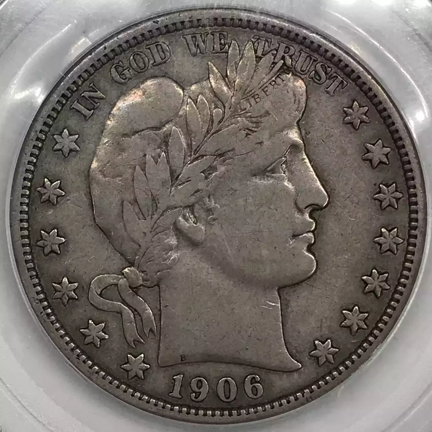 1906-D Barber Half Dollar PCGS VF-25 - Old Pueblo Coin