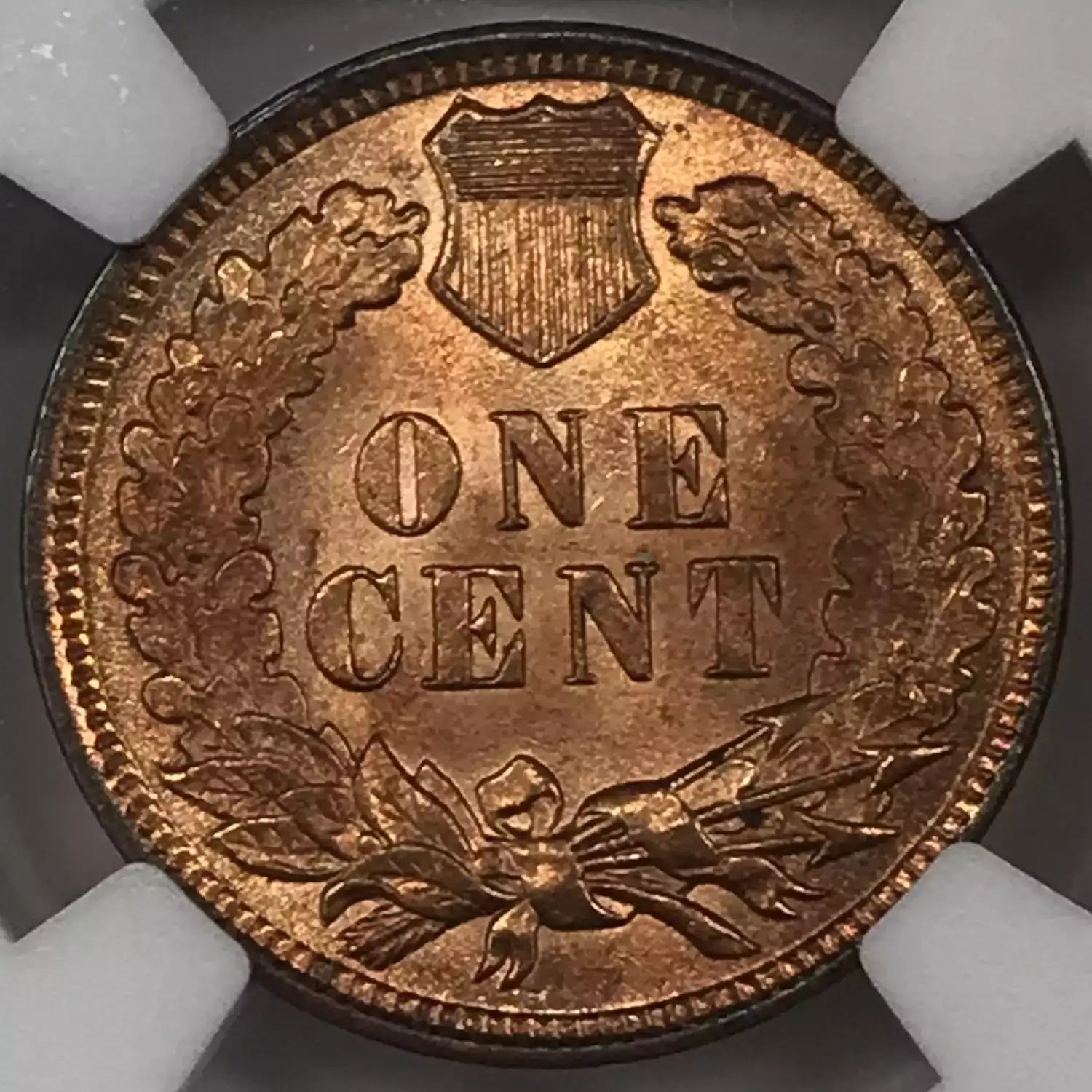 1906 Indian Head Cent NGC MS-64 RB - Old Pueblo Coin