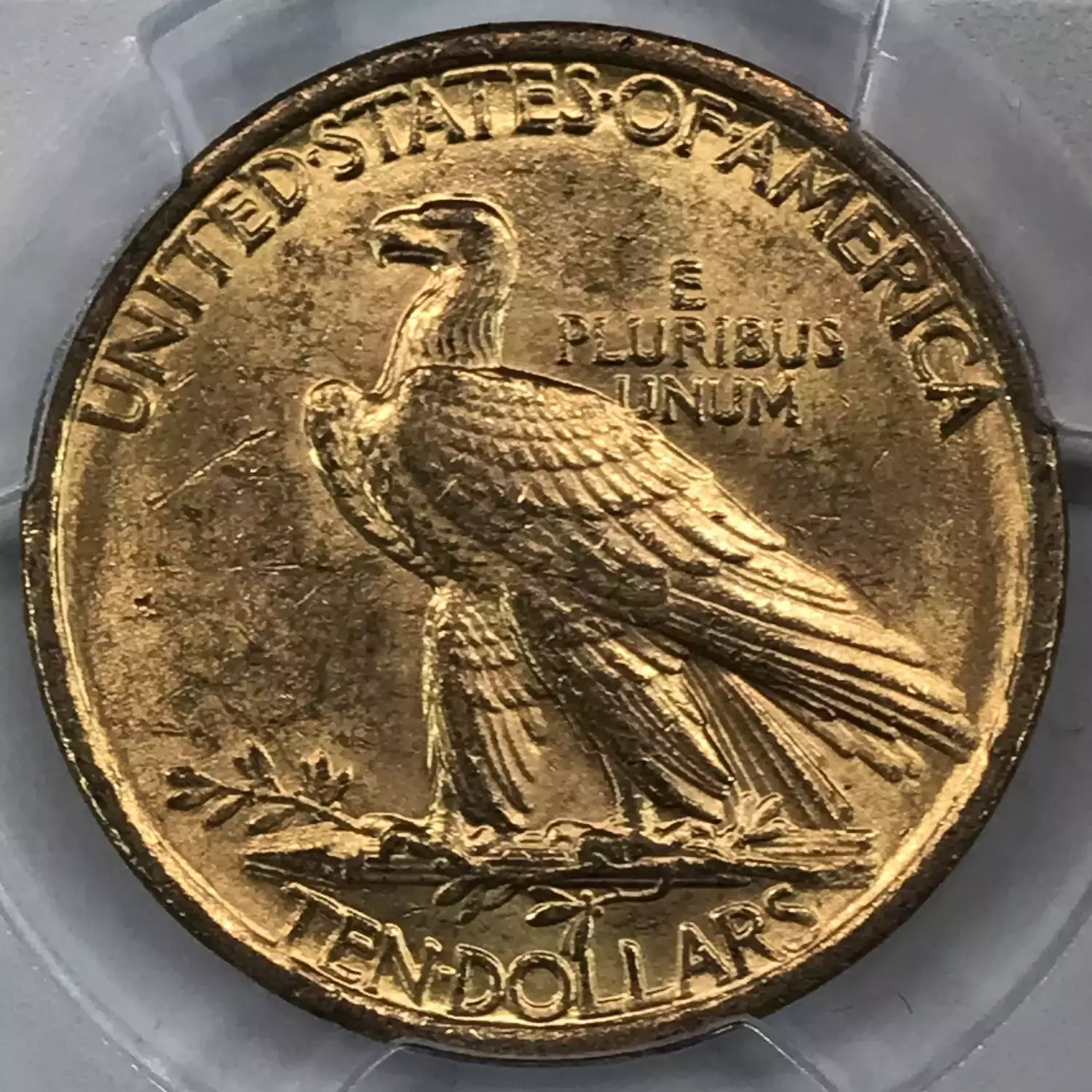 1907 $10 Gold Indian Head Eagle PCGS MS-62 Indian - Old Pueblo Coin