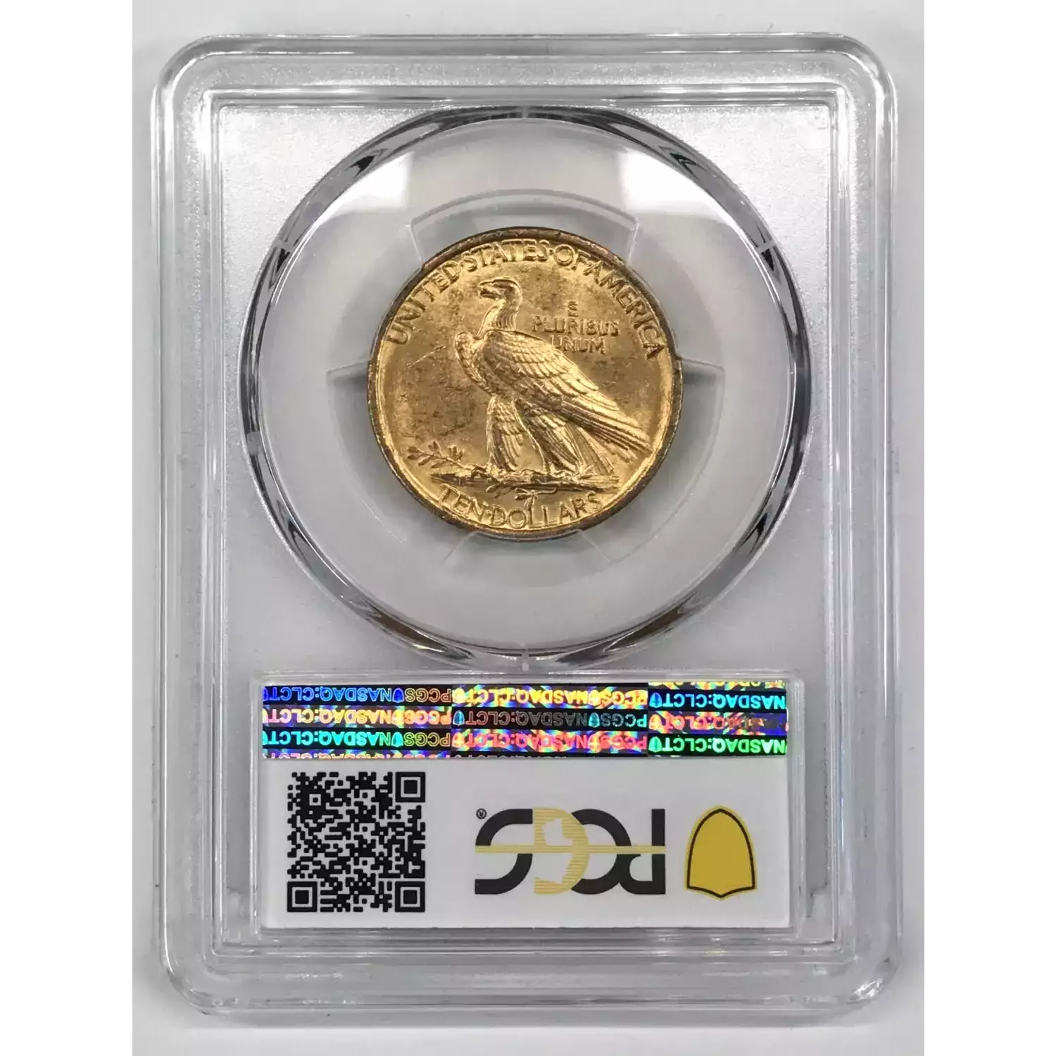 1907 $10 Gold Indian Head Eagle PCGS MS-62 Indian - Old Pueblo Coin