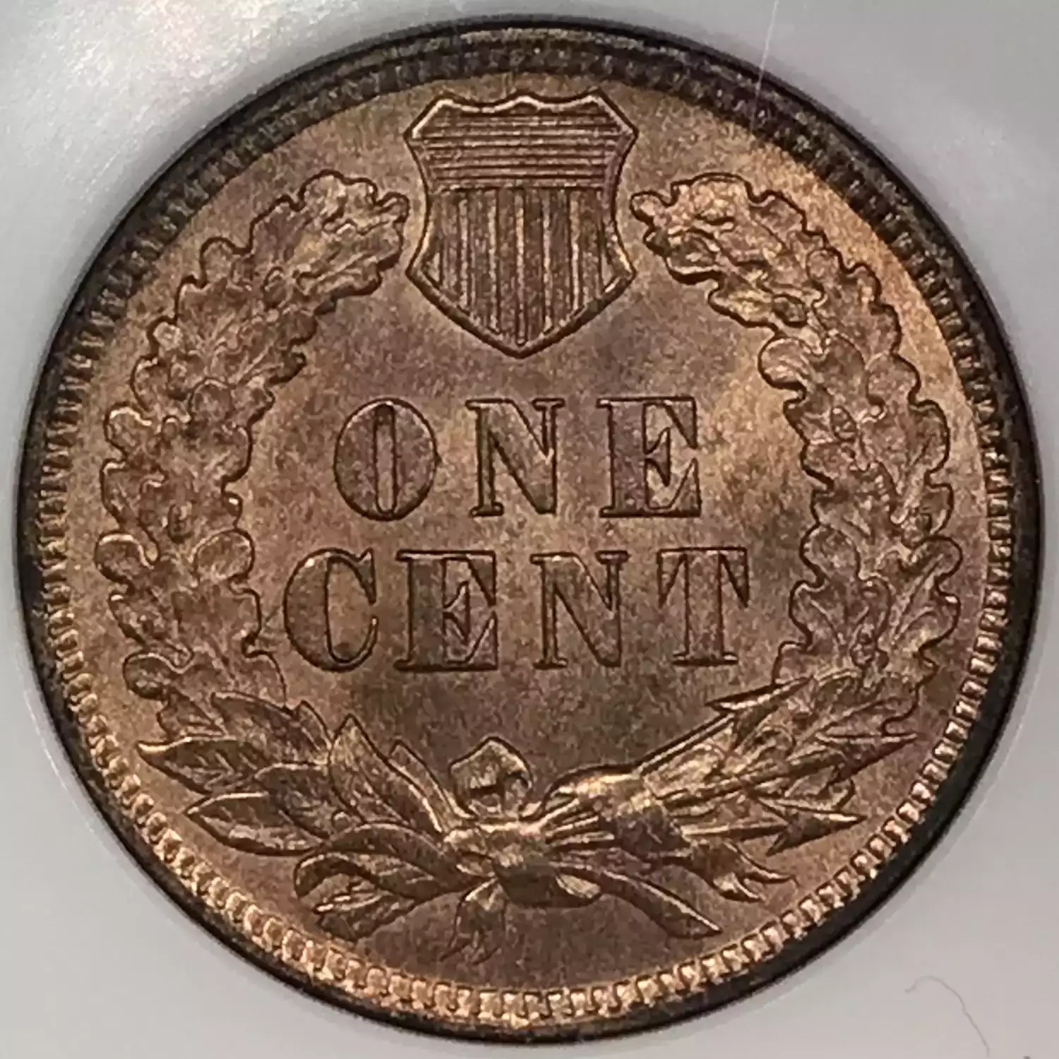 1907 Indian Head Cent NGC MS-64 RD - Old Pueblo Coin