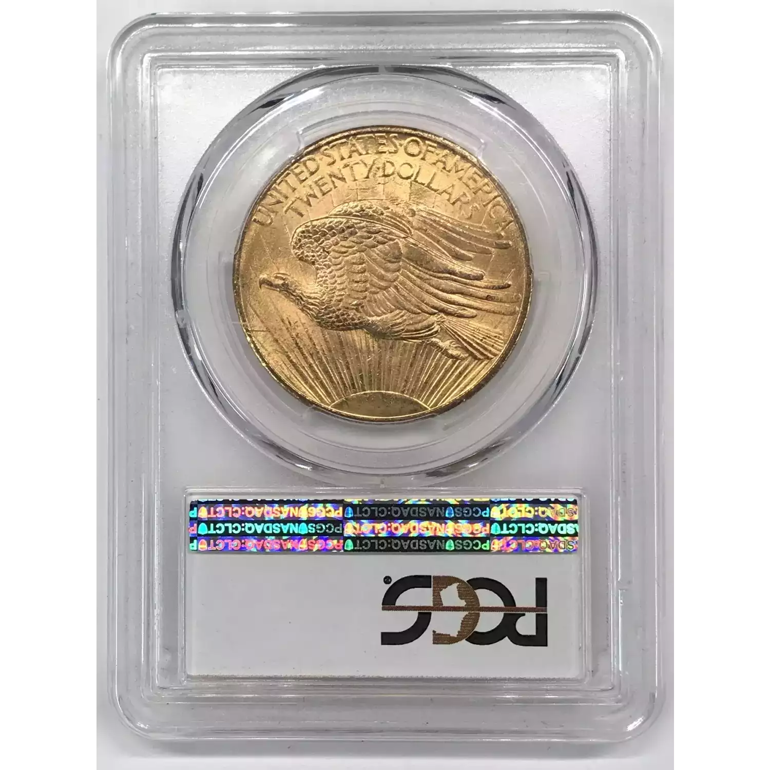 1908 Saint Gaudens $20 Gold Double Eagle PCGS MS-64 No Motto - Old ...