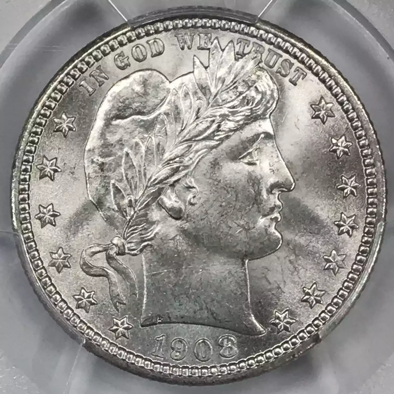 1908-D Barber Liberty Head Quarter PCGS MS-64 - Old Pueblo Coin