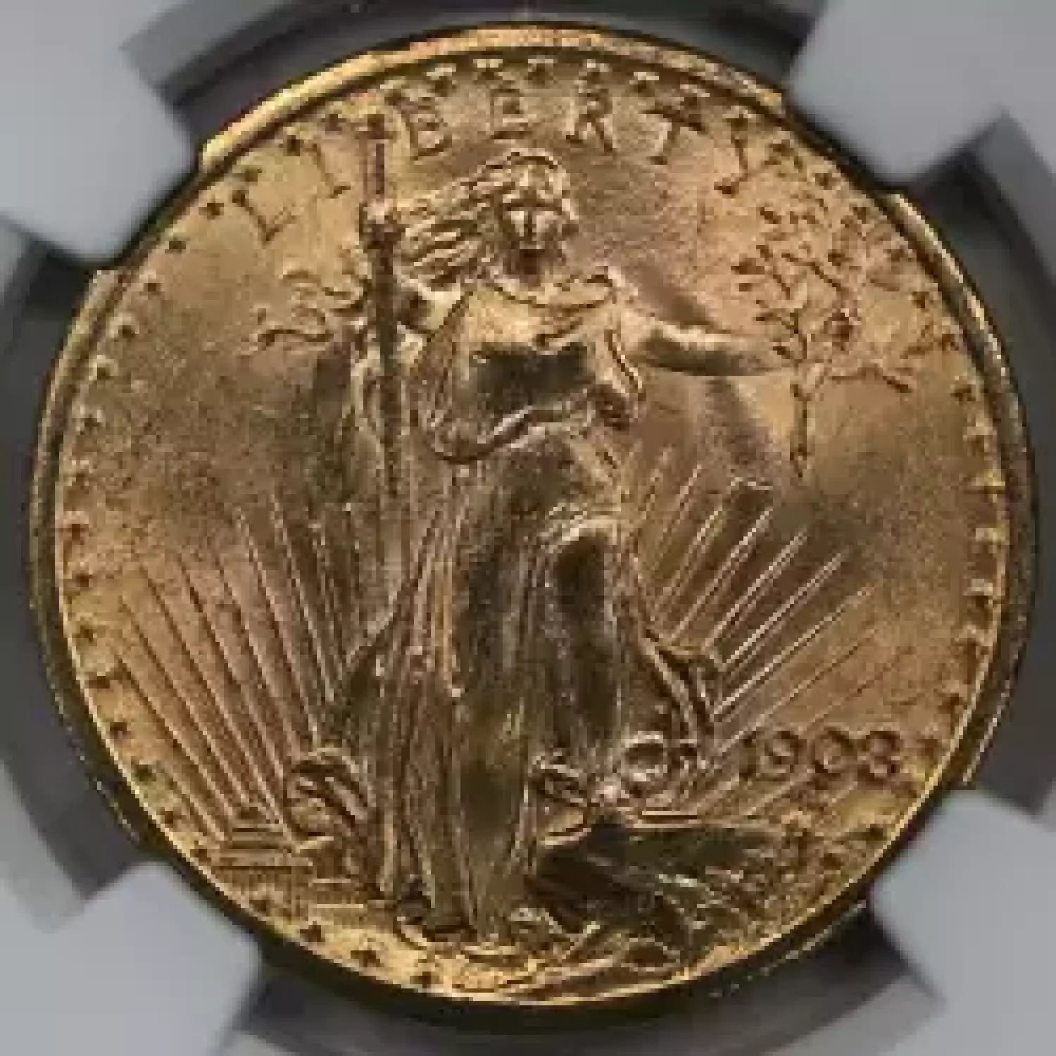 1908 Saint Gaudens $20 Gold Double Eagle NGC MS-63 No Motto - Old ...