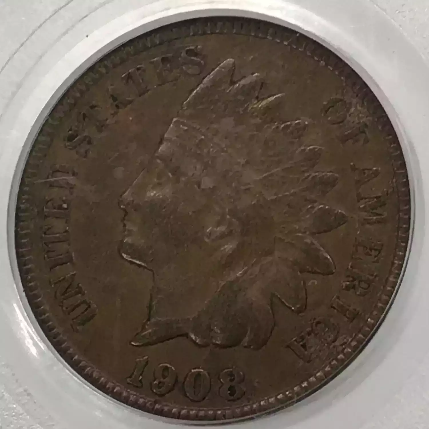 1908-S Indian Head Cent PCGS XF-40 BN - Old Pueblo Coin