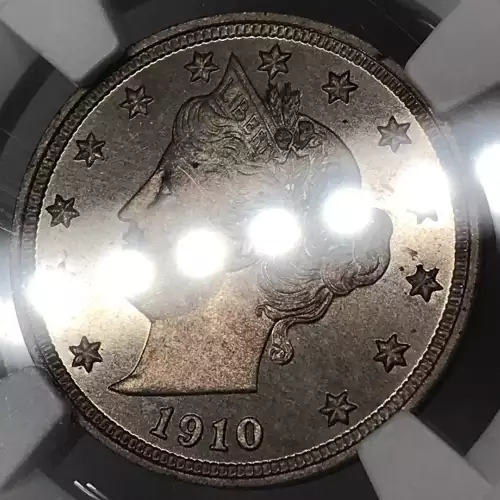 1910 Liberty Head V Nickel NGC PF-66 CAMEO - Old Pueblo Coin