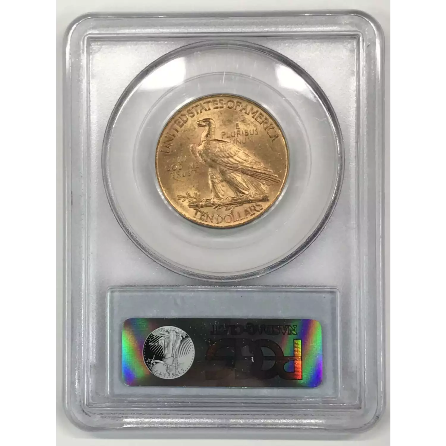 1911 $10 Gold Indian Head Eagle PCGS MS-62 - Old Pueblo Coin