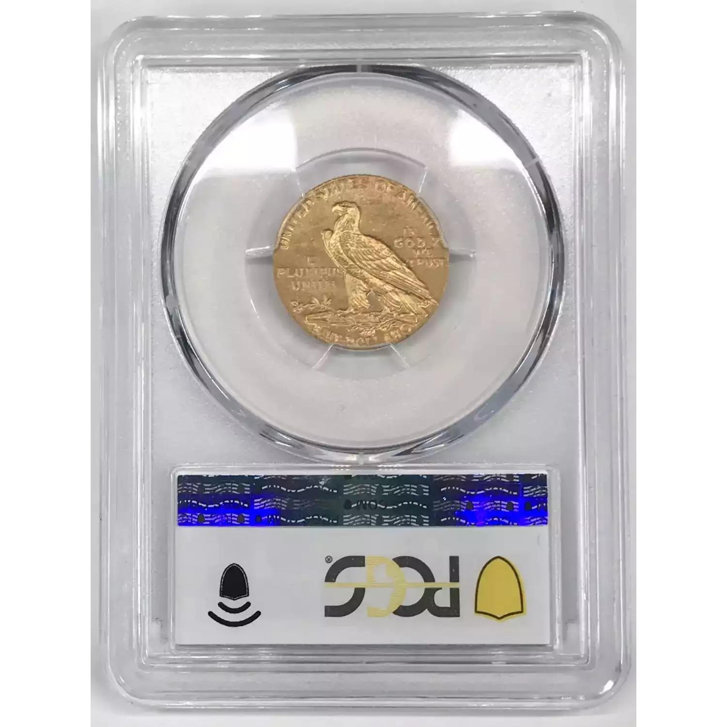 1911 $5 Gold Indian Head Half Eagle PCGS AU-58 - Old Pueblo Coin