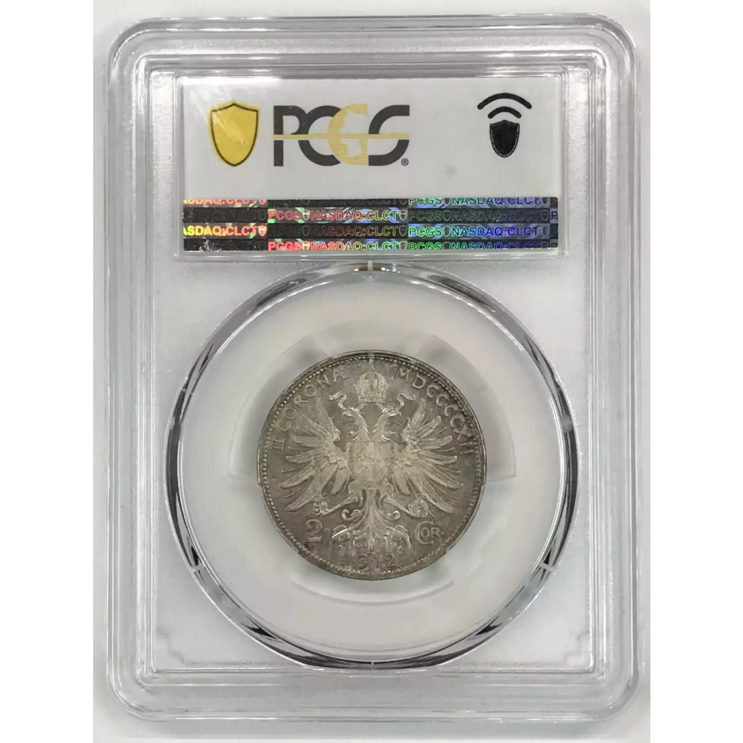 1912 AUSTRIA Silver 2 CORONA PCGS MS-64 - Old Pueblo Coin