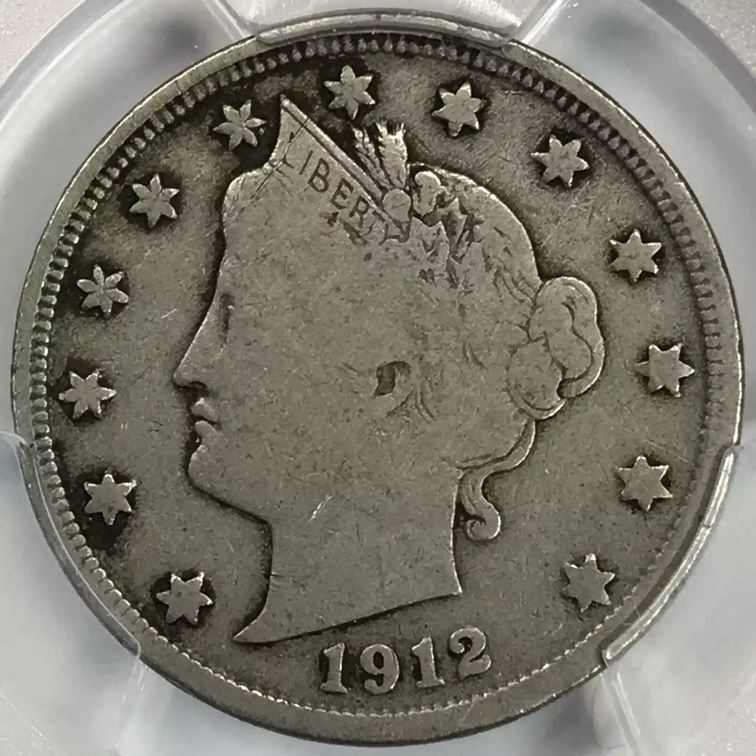 1912-S Liberty Head V Nickel PCGS VG-10 - Old Pueblo Coin