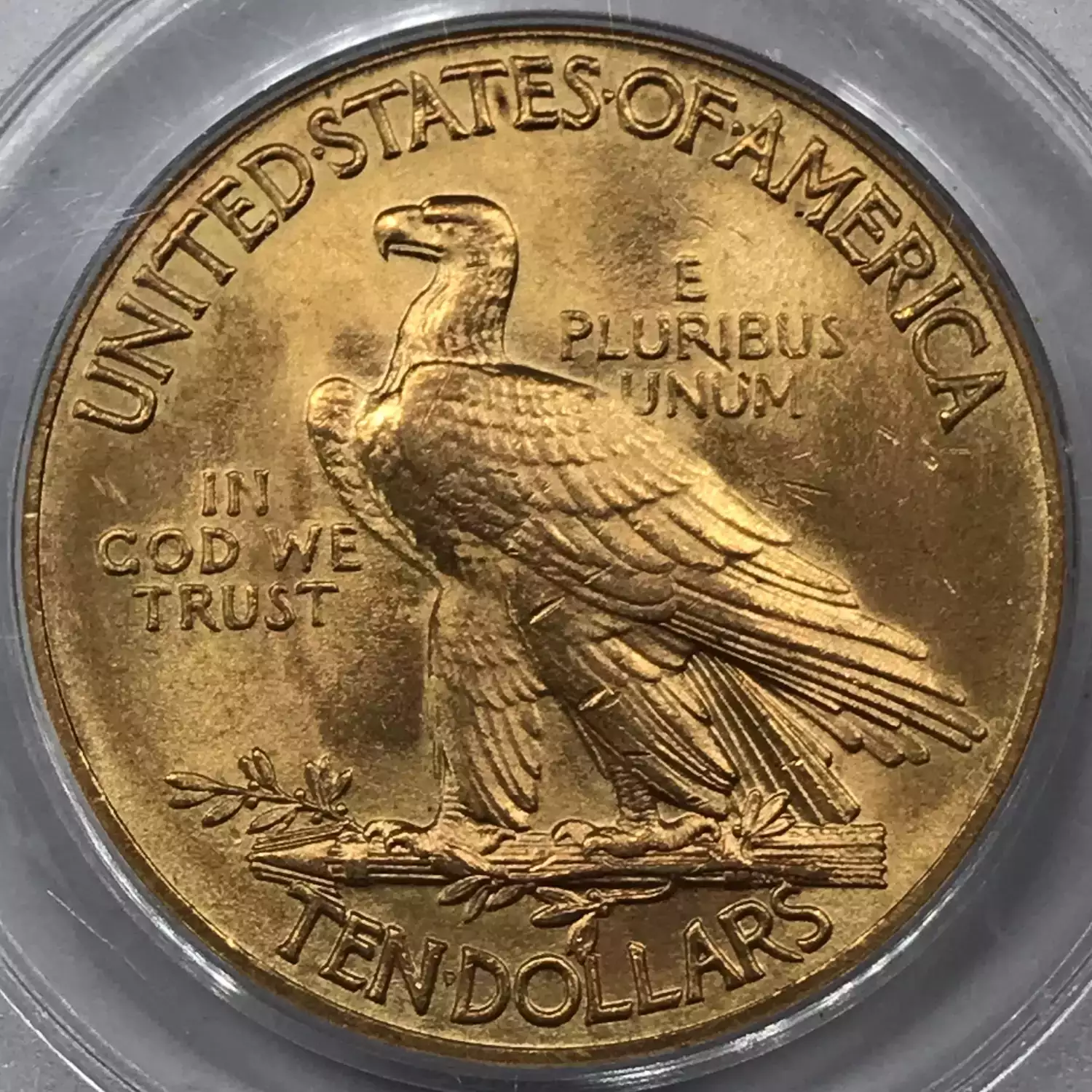 1915 $10 Gold Indian Head Eagle PCGS MS-64 - Old Pueblo Coin