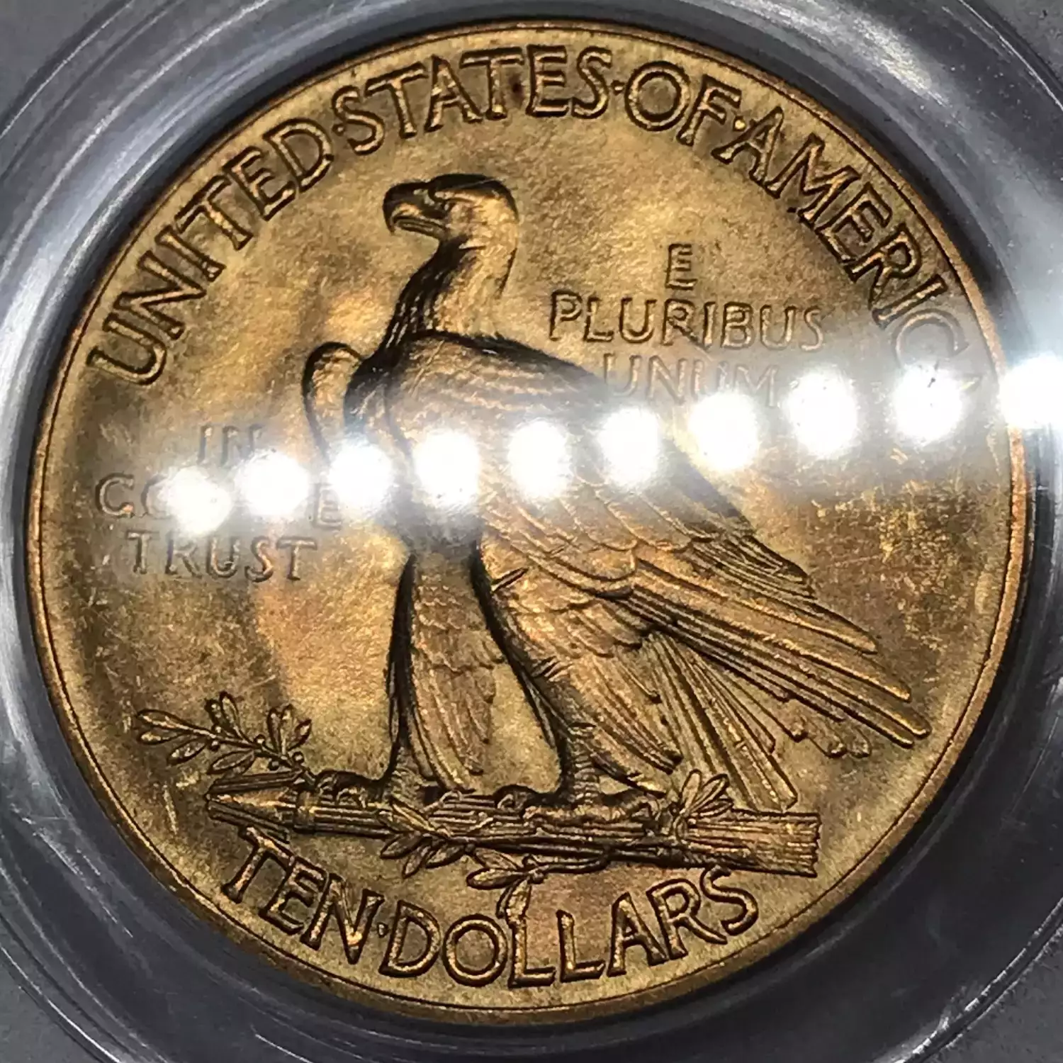 1915 $10 Gold Indian Head Eagle PCGS MS-64 - Old Pueblo Coin