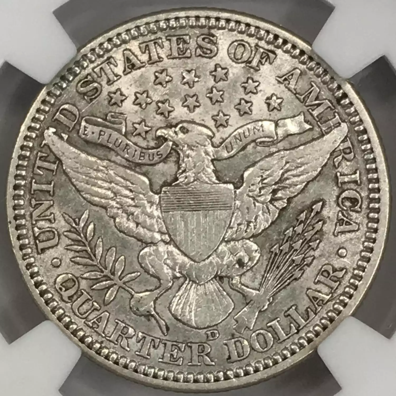 1915-D Barber Liberty Head Quarter NGC XF-45 - Old Pueblo Coin
