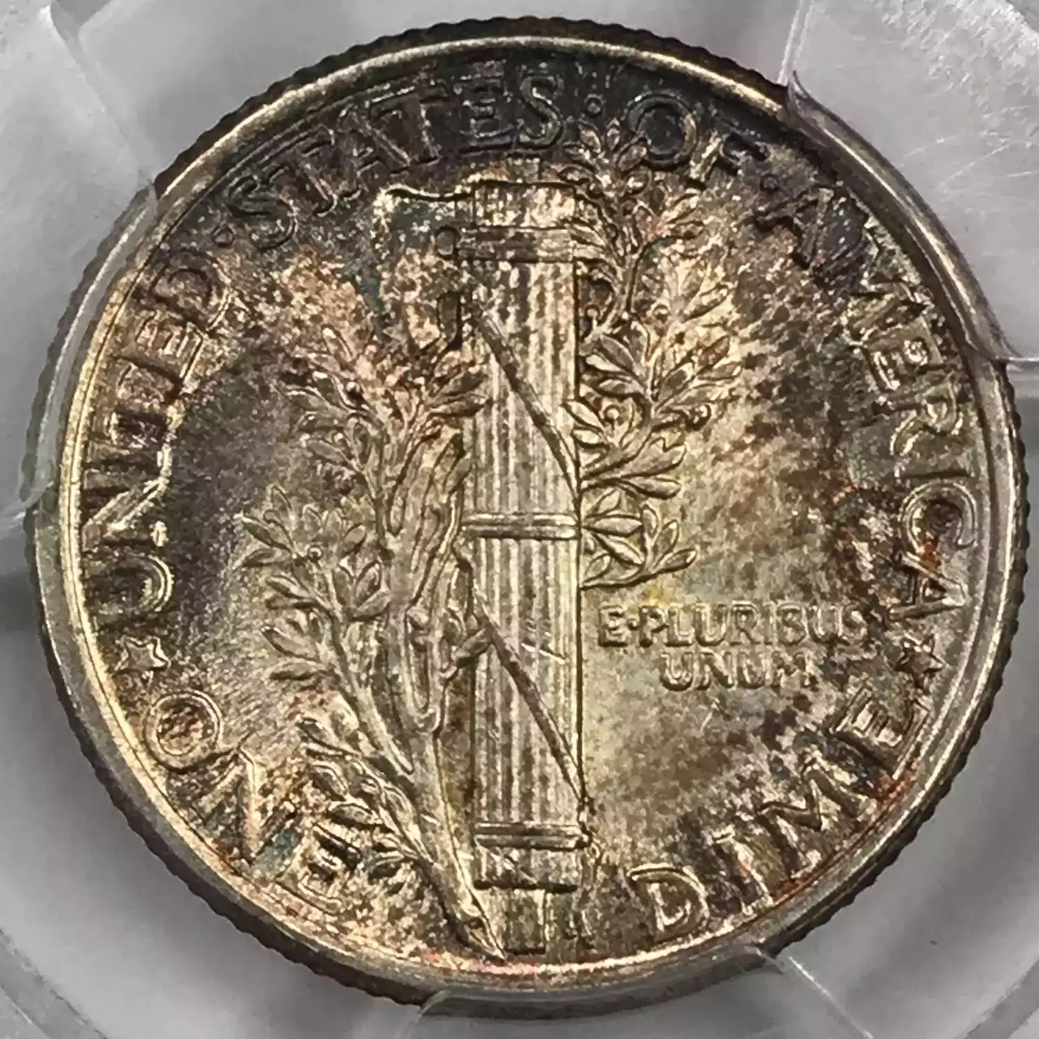 1918 Mercury Dime PCGS MS-62 FB - Old Pueblo Coin