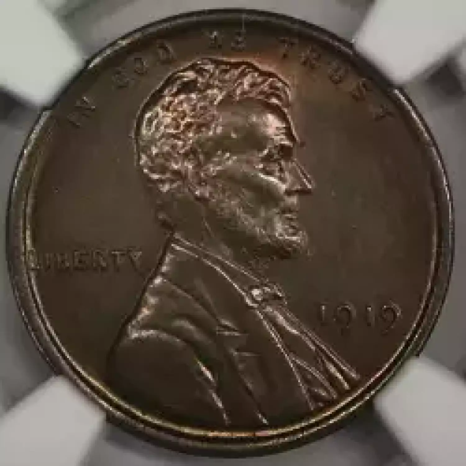 1919 Lincoln Wheat Cent NGC UNC-Details BN - Old Pueblo Coin