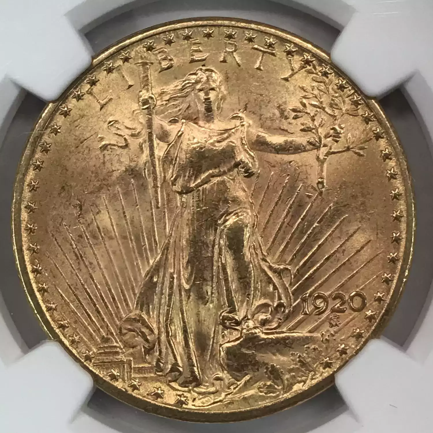 1920 Saint Gaudens $20 Gold Double Eagle NGC MS-63 - Old Pueblo Coin