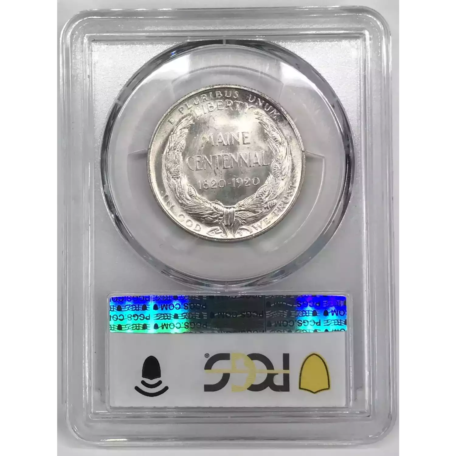 1920 Maine Centennial Commemorative Half Dollar PCGS MS-64 Maine - Old ...