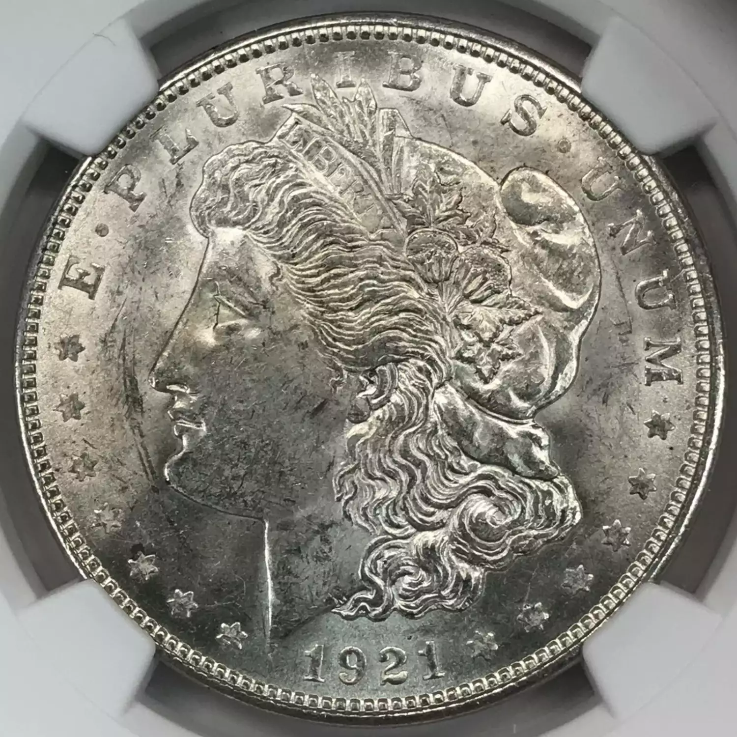 1921-D Morgan Silver Dollar NGC MS-62 - Old Pueblo Coin