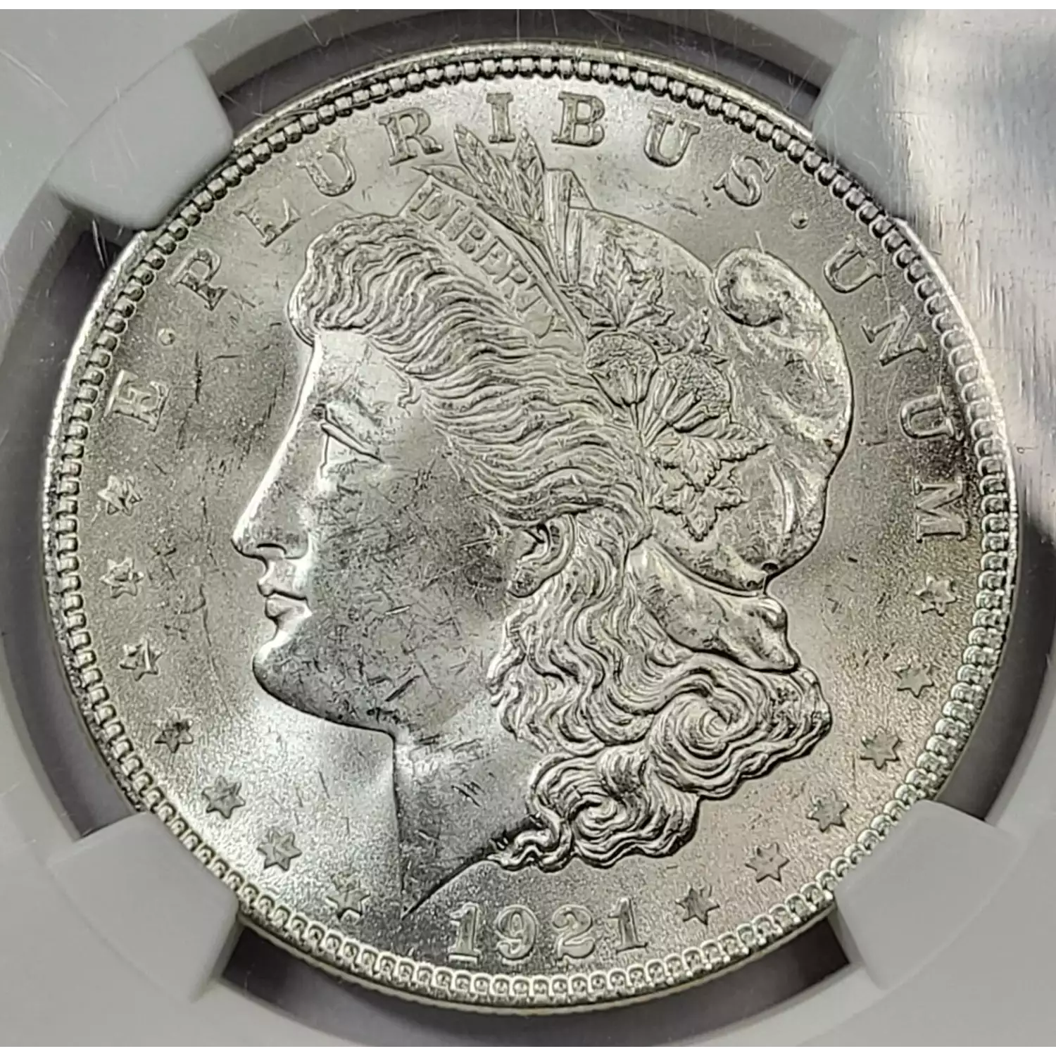 1921 Morgan Silver Dollar NGC MS-63 - Old Pueblo Coin