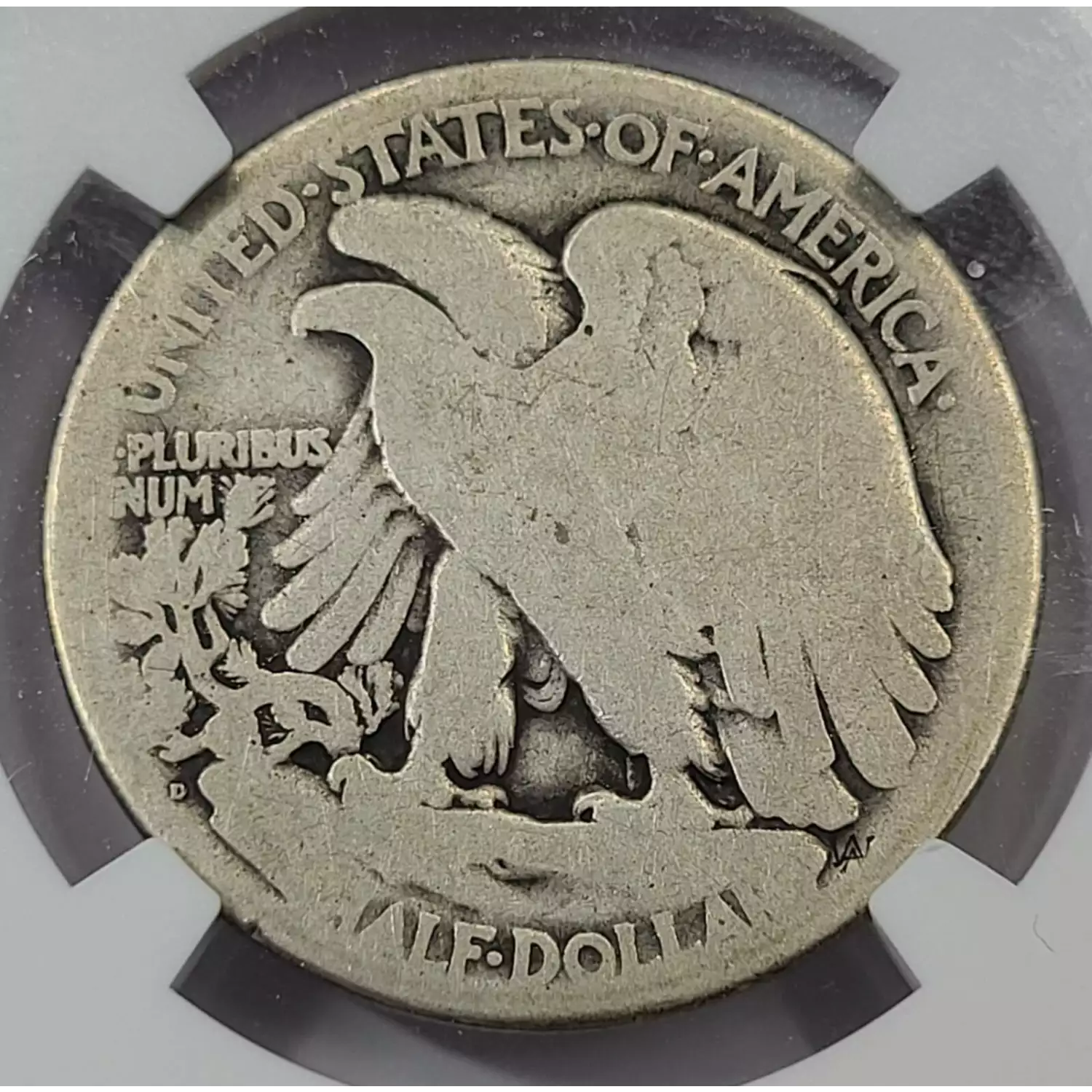 1921-D Walking Liberty Half Dollar NGC AG-3 - Old Pueblo Coin