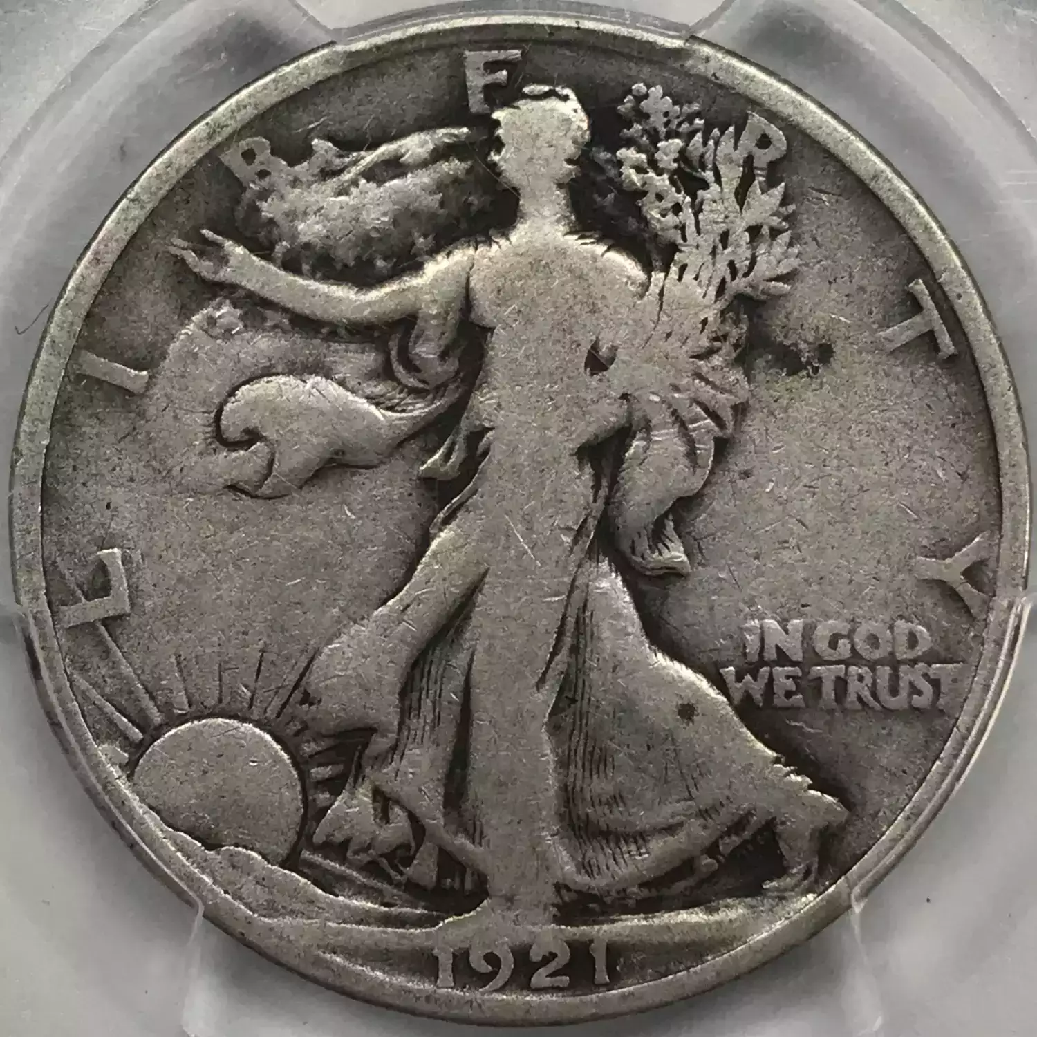 1921 Walking Liberty Half Dollar PCGS VG-8 - Old Pueblo Coin