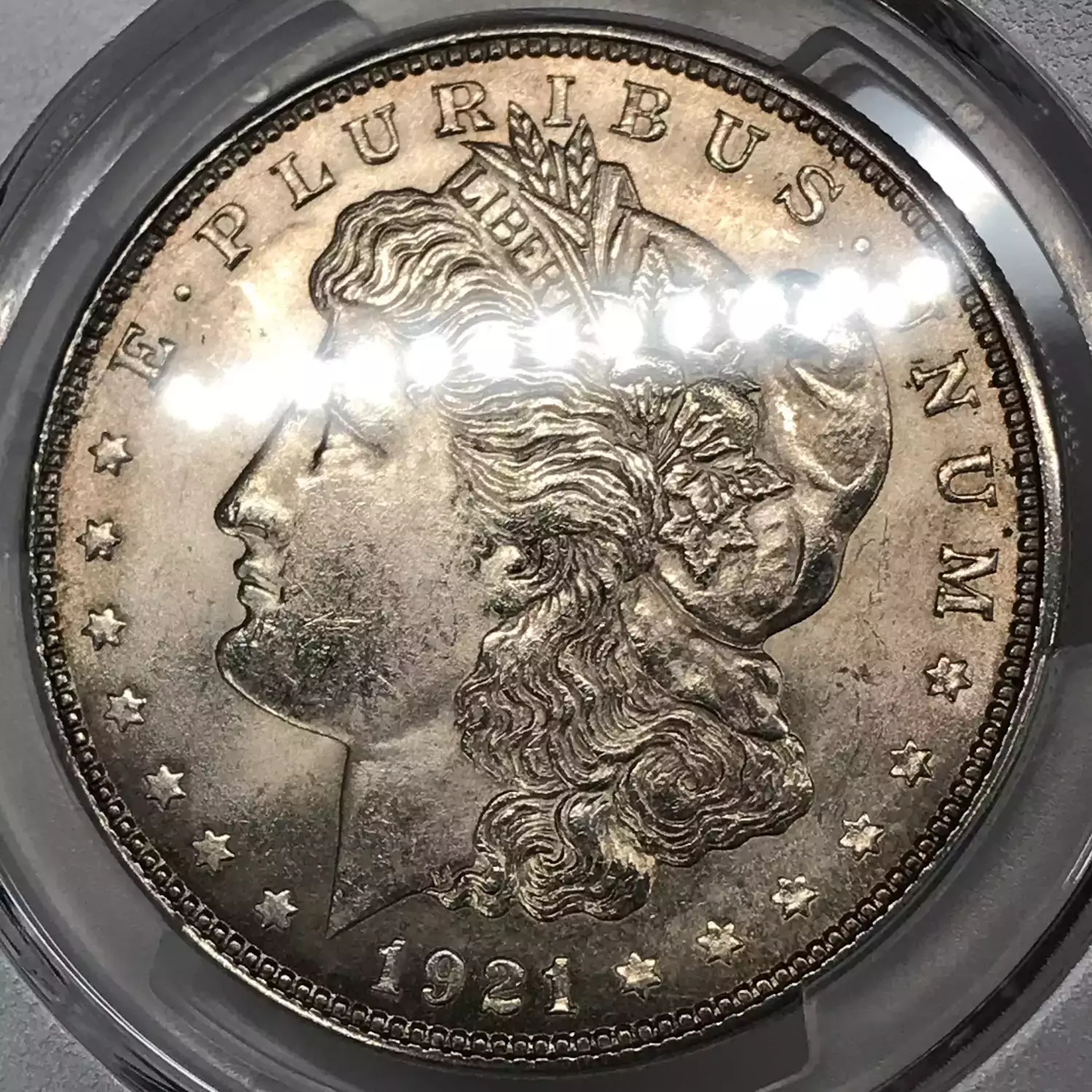 1921-D Morgan Silver Dollar PCGS Genuine - UNC Details (92 - Cleaned ...
