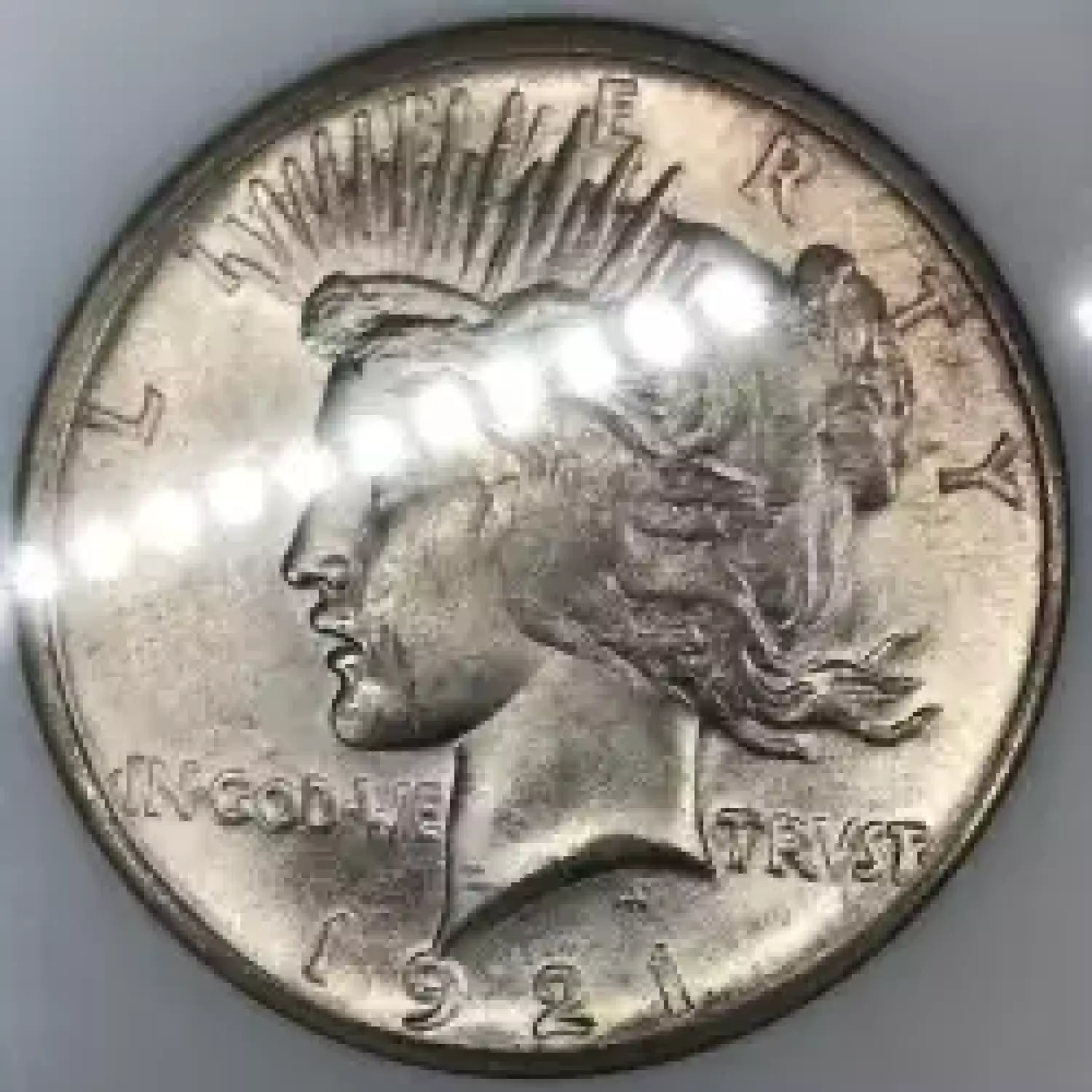 1921 Peace Silver Dollar NGC MS-64 HIGH RELIEF - Old Pueblo Coin