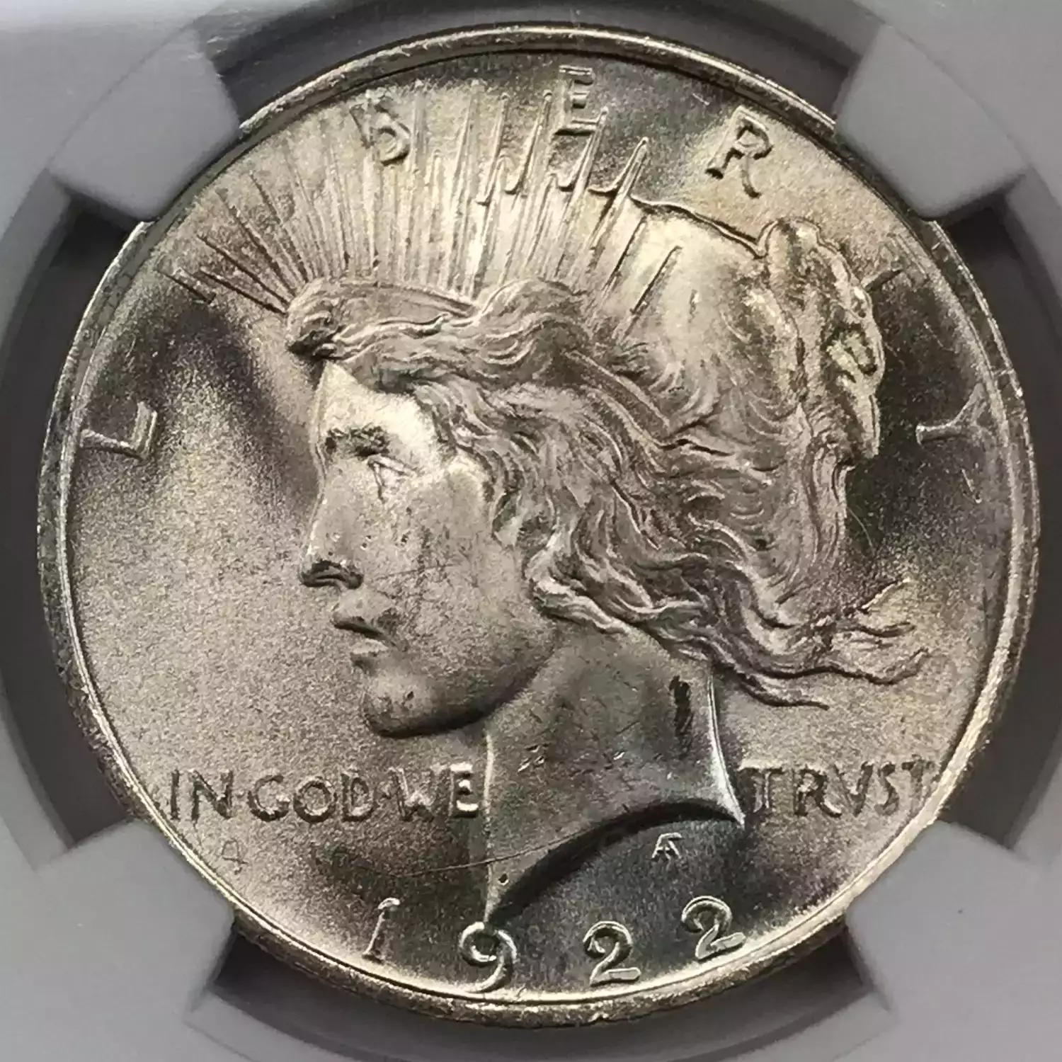 1922 Peace Silver Dollar NGC MS-66 - Old Pueblo Coin