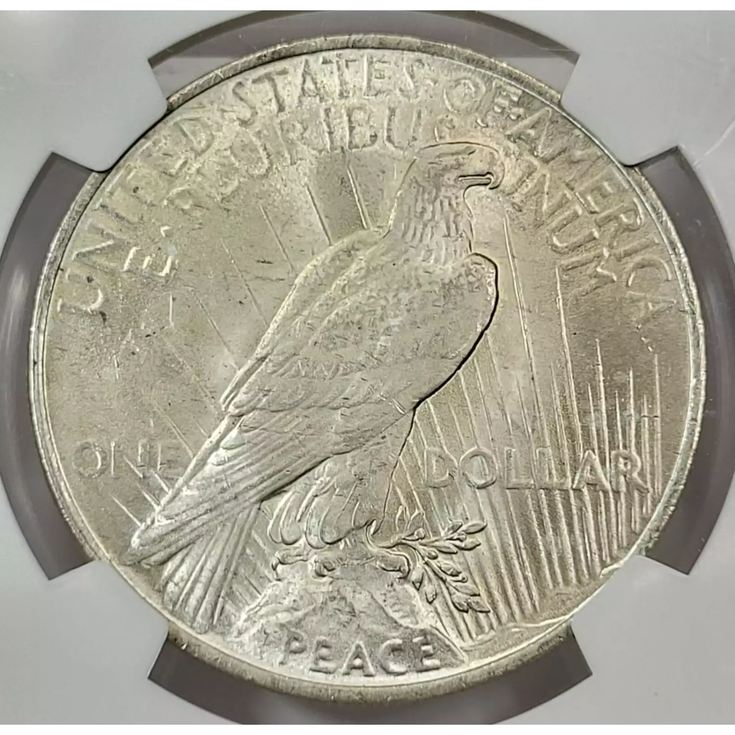 1922 Peace Silver Dollar NGC MS-63 - Old Pueblo Coin