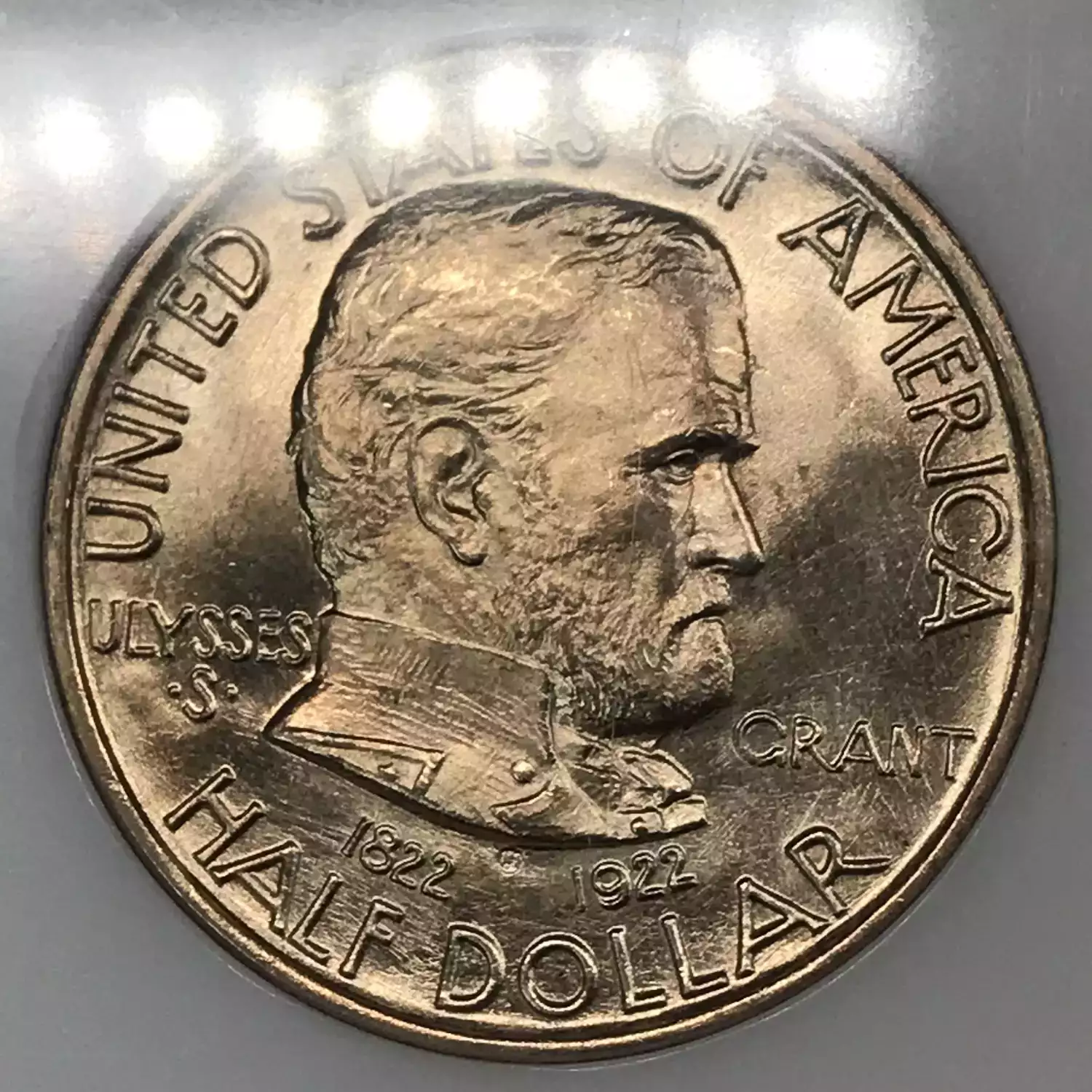 1922 Grant Memorial Commemorative Half Dollar NGC MS-64 CAC - Old ...