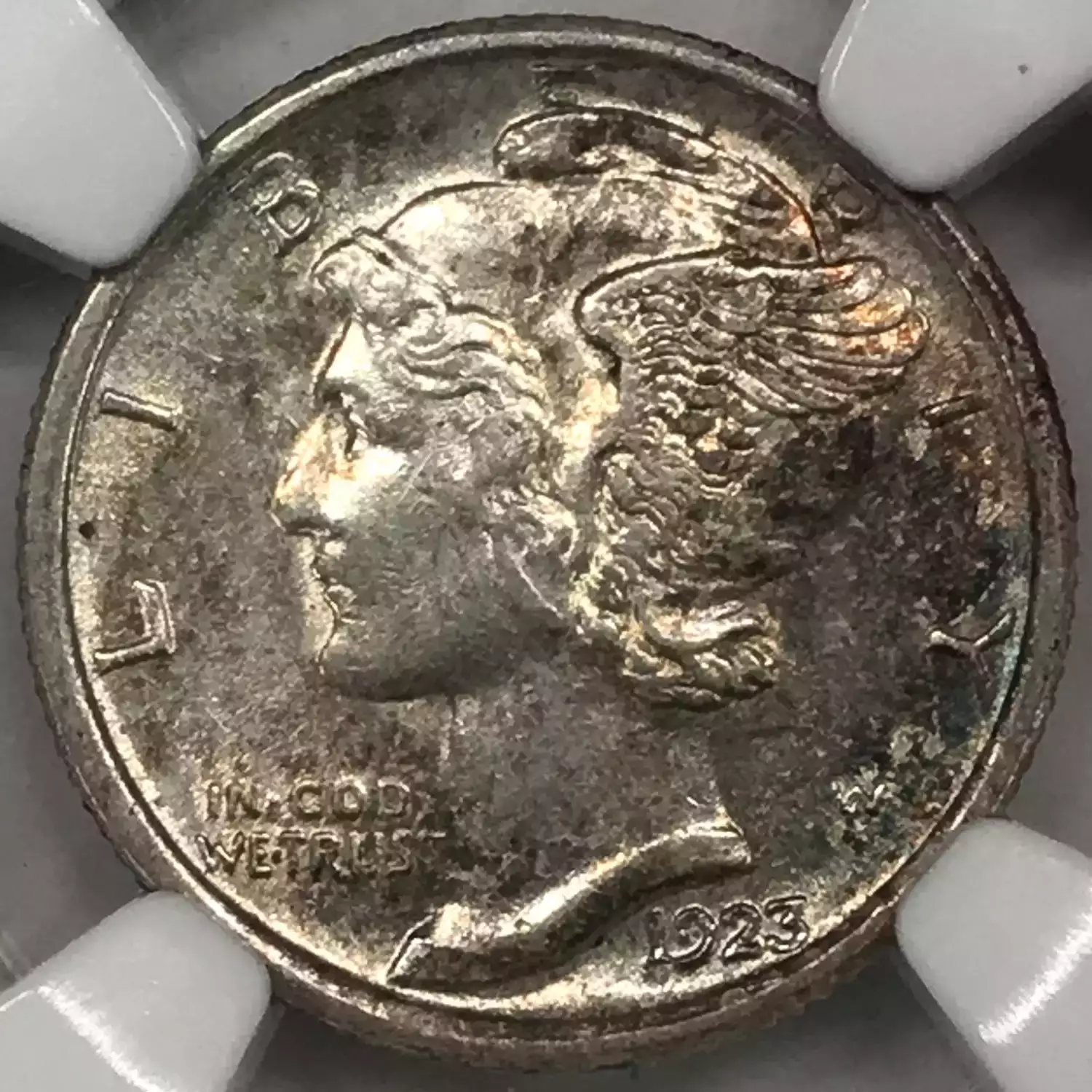 1923-S Mercury Dime NGC AU-53 - Old Pueblo Coin