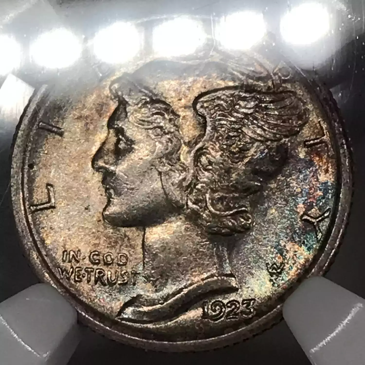 1923-S Mercury Dime NGC AU-53 - Old Pueblo Coin