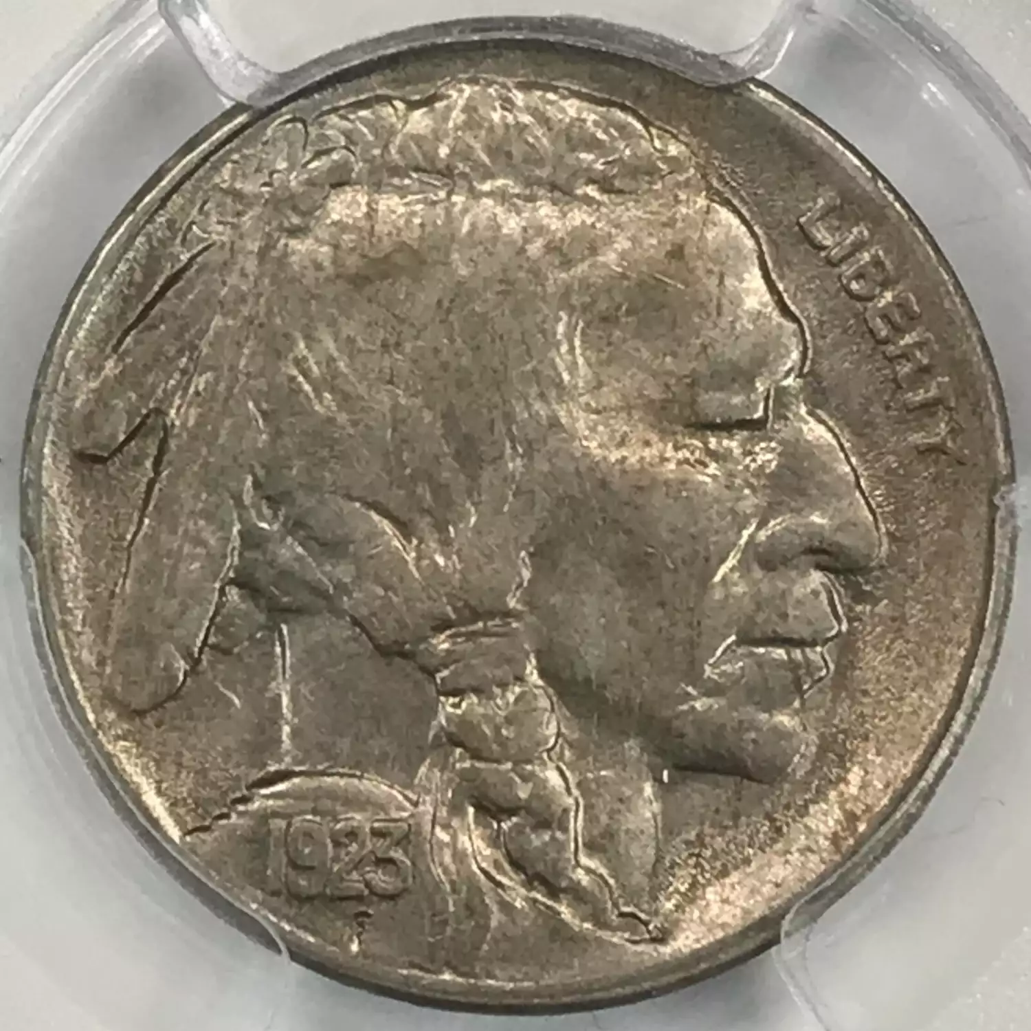 1923-S Buffalo Nickel PCGS AU-58 CAC - Old Pueblo Coin