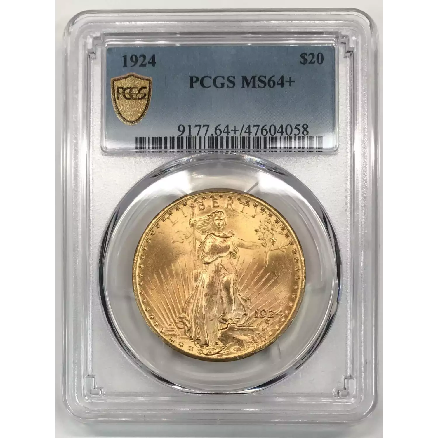 1924 Saint Gaudens $20 Gold Double Eagle PCGS MS-64+ - Old Pueblo Coin