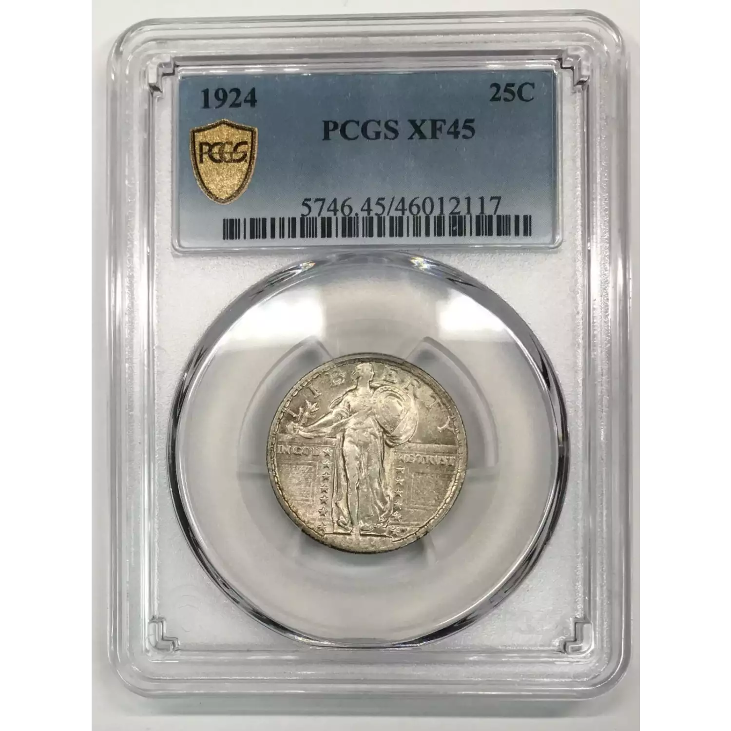 1924 Standing Liberty Quarter PCGS XF-45 - Old Pueblo Coin