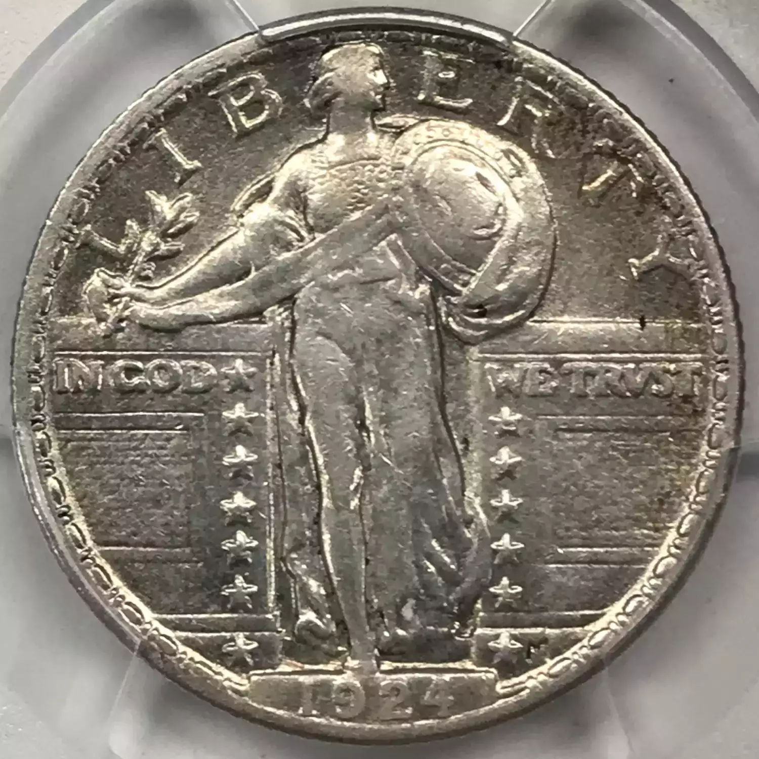 1924 Standing Liberty Quarter PCGS Genuine - XF Details (92 - Cleaned) - Old Pueblo Coin