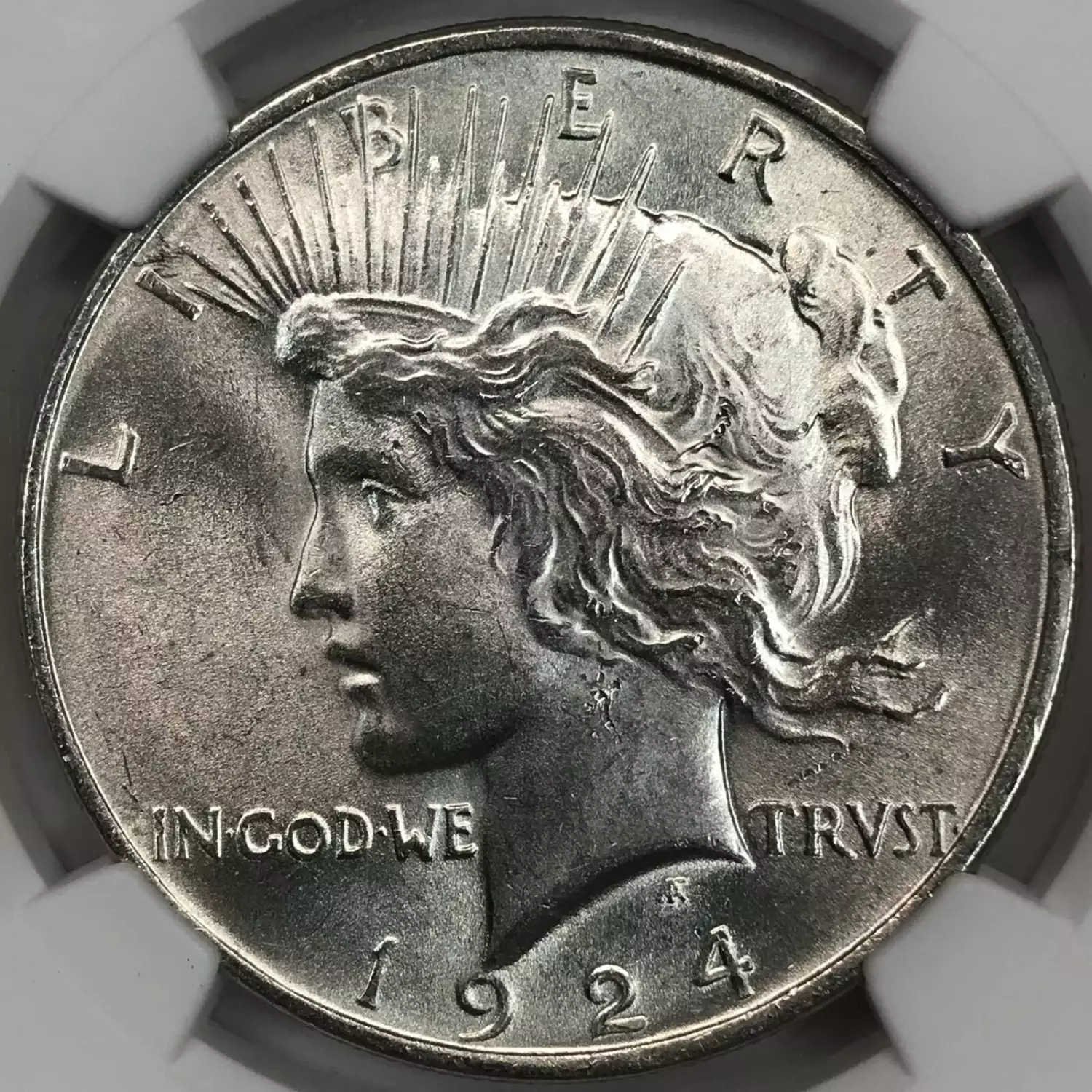 1924 Peace Silver Dollar NGC MS-63 - Old Pueblo Coin