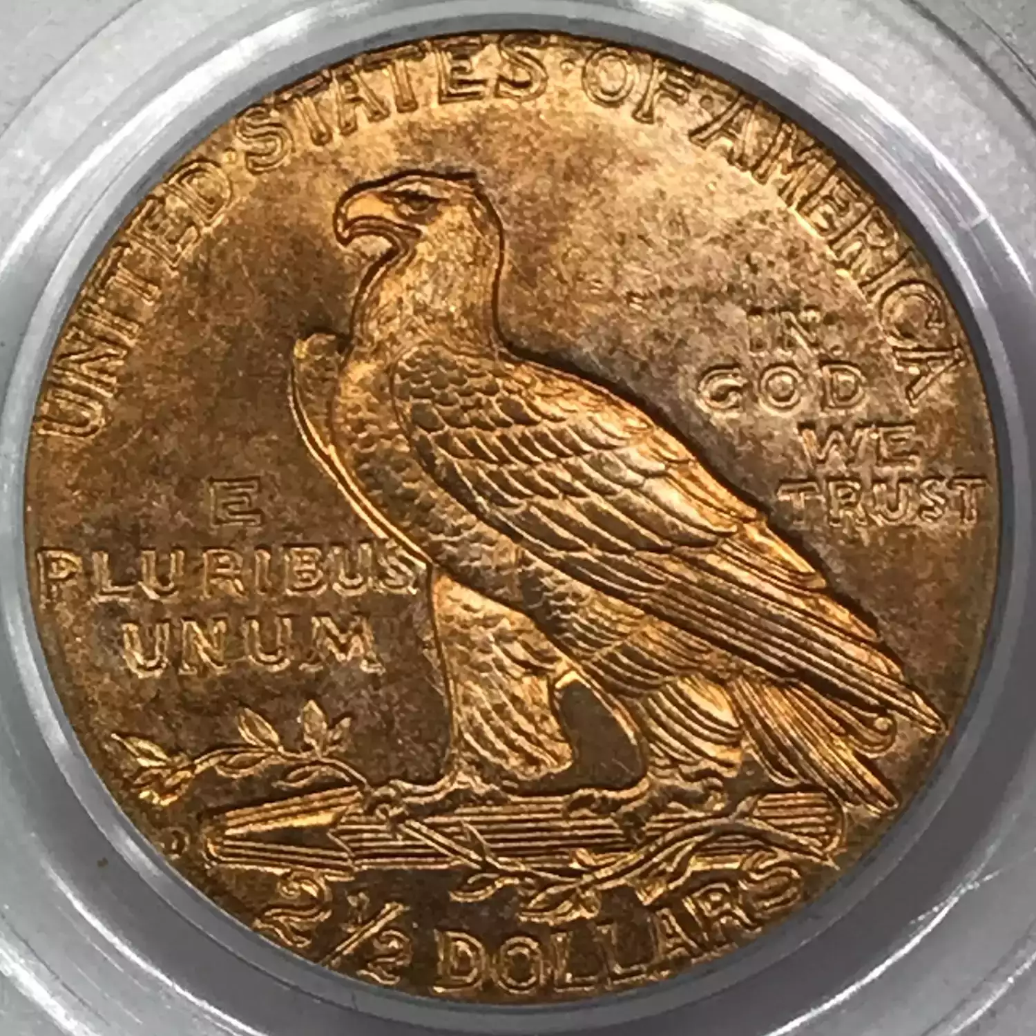 1925-D $2.50 Gold Indian Head Quarter Eagle PCGS MS-64 - Old Pueblo Coin