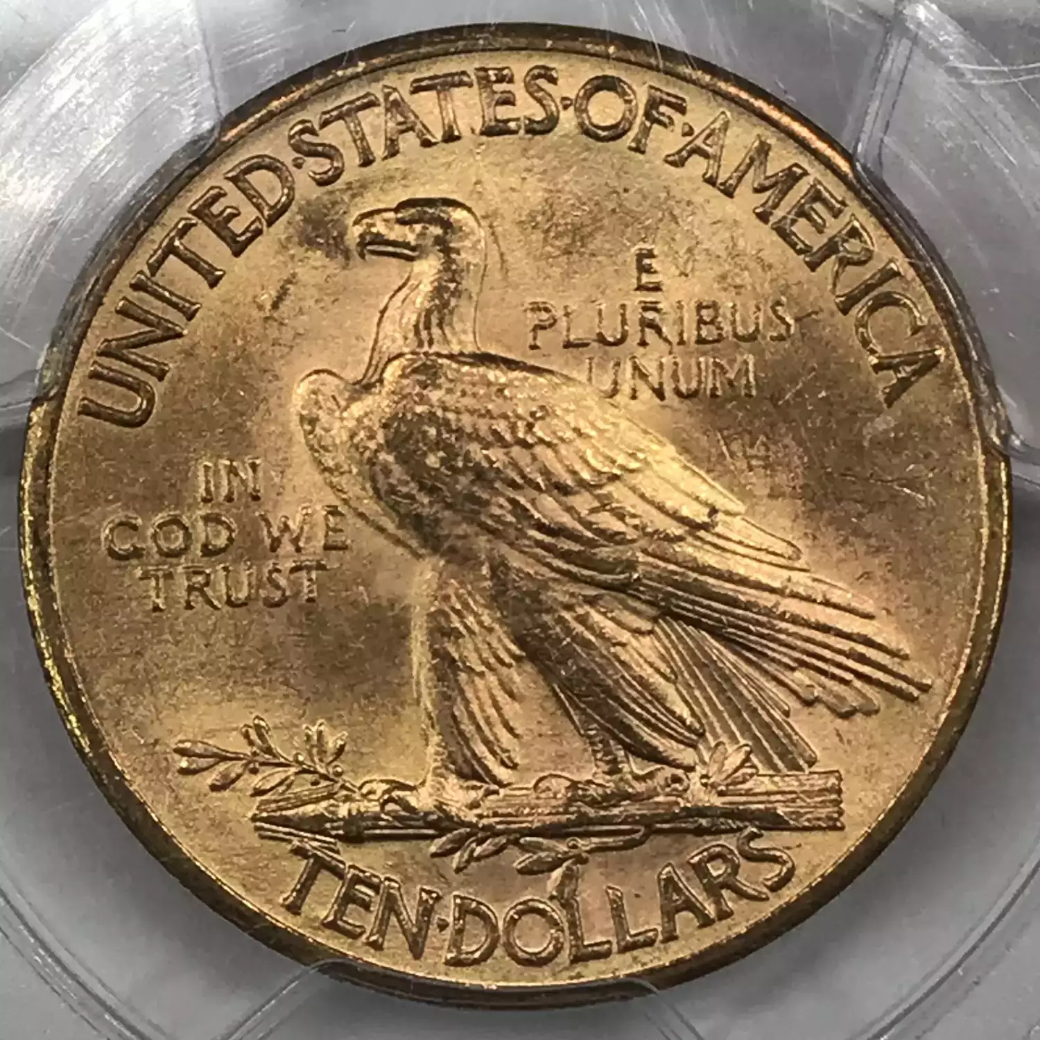 1926 $10 Gold Indian Head Eagle PCGS MS-62 - Old Pueblo Coin