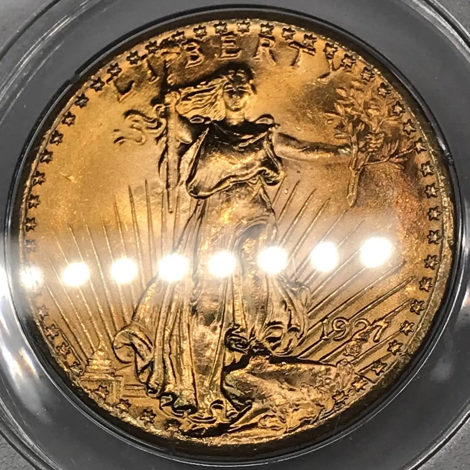 1927 Saint Gaudens $20 Gold Double Eagle PCGS MS-63 - Old Pueblo Coin