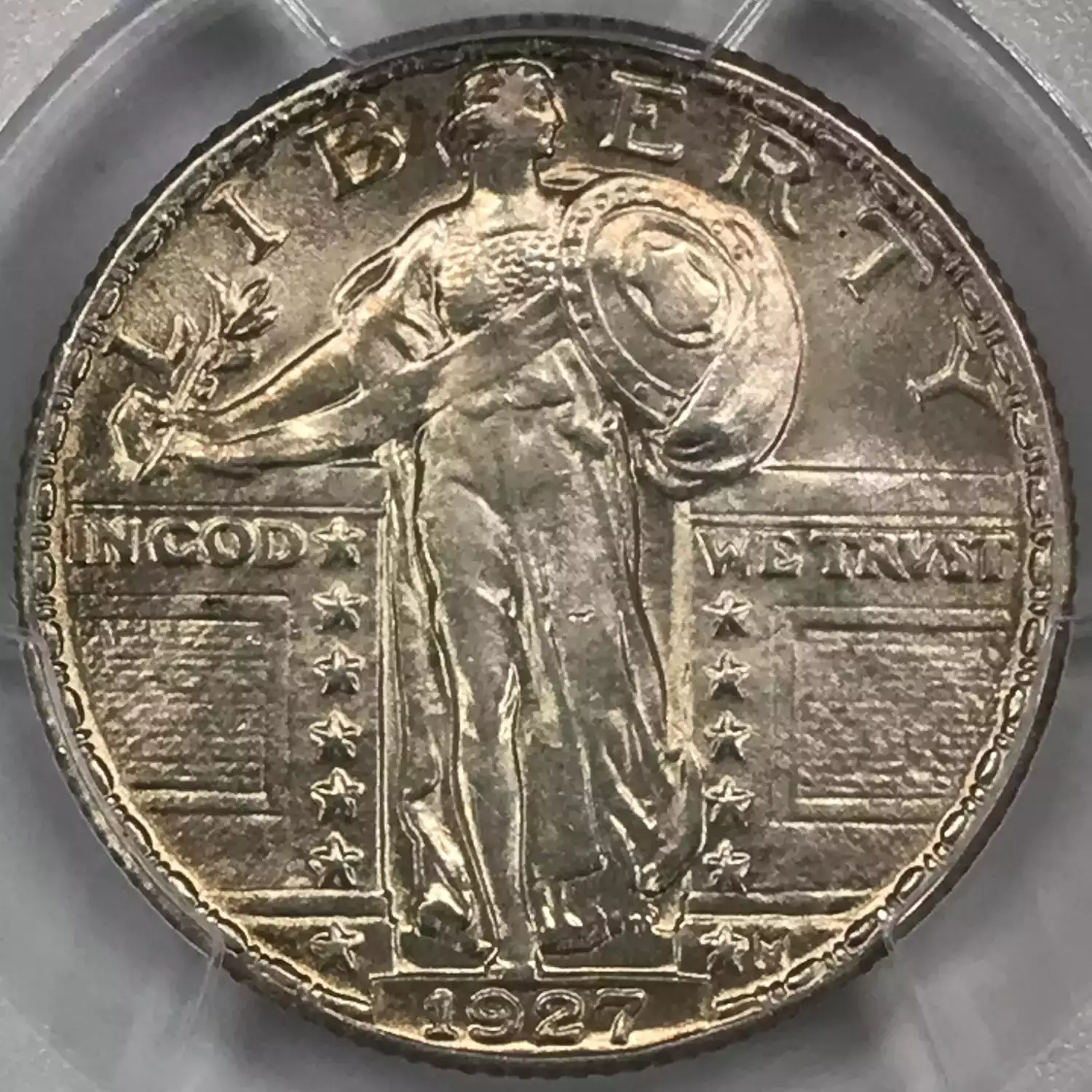 1927 Standing Liberty Quarter PCGS MS-62 FH - Old Pueblo Coin